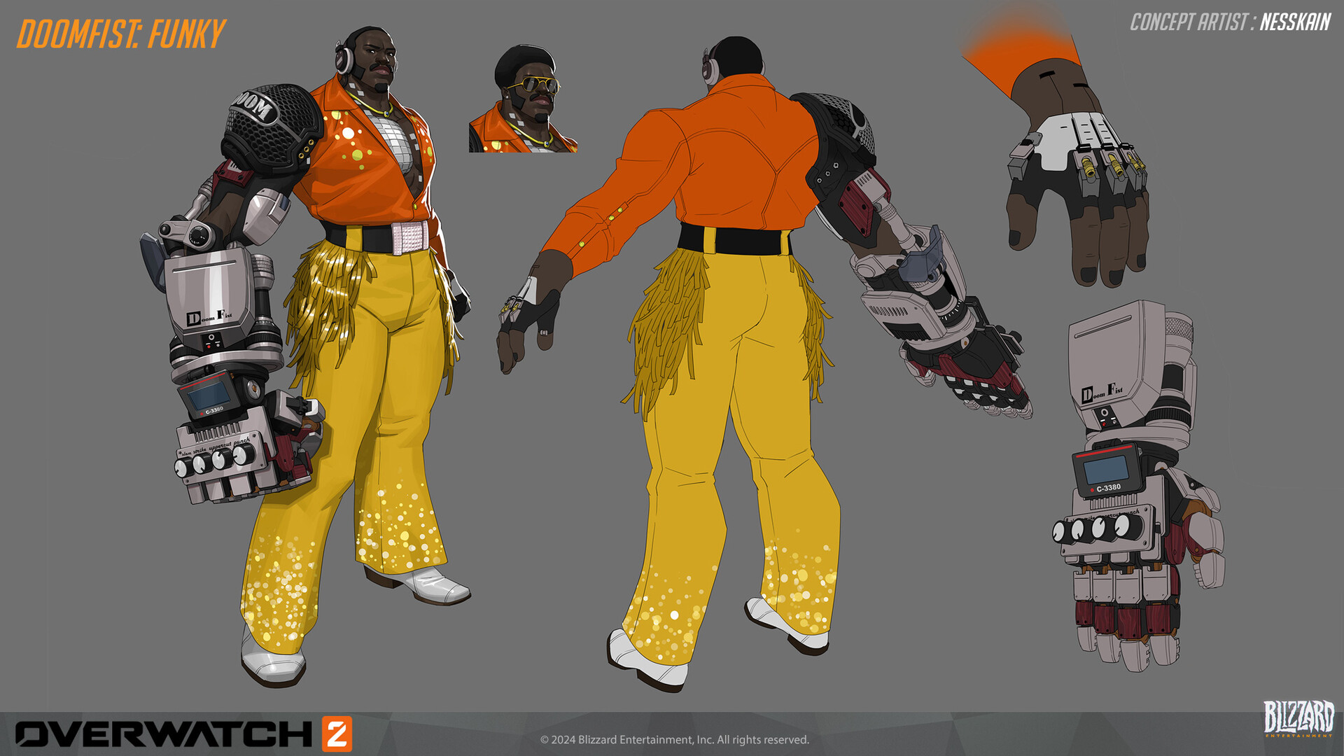 ArtStation - Funky Doomfist Skin.