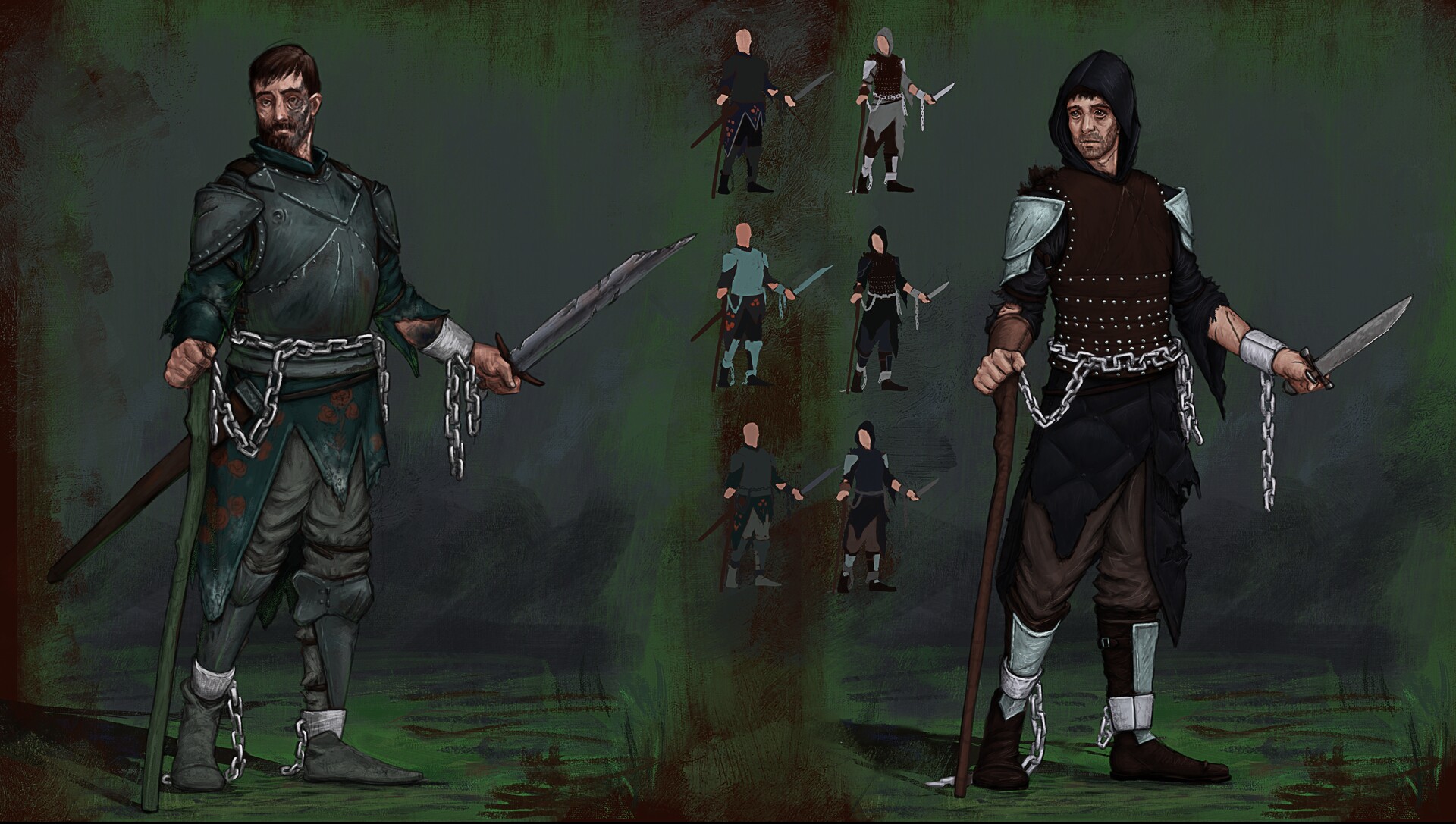 ArtStation - Swamp Solider Character Concept