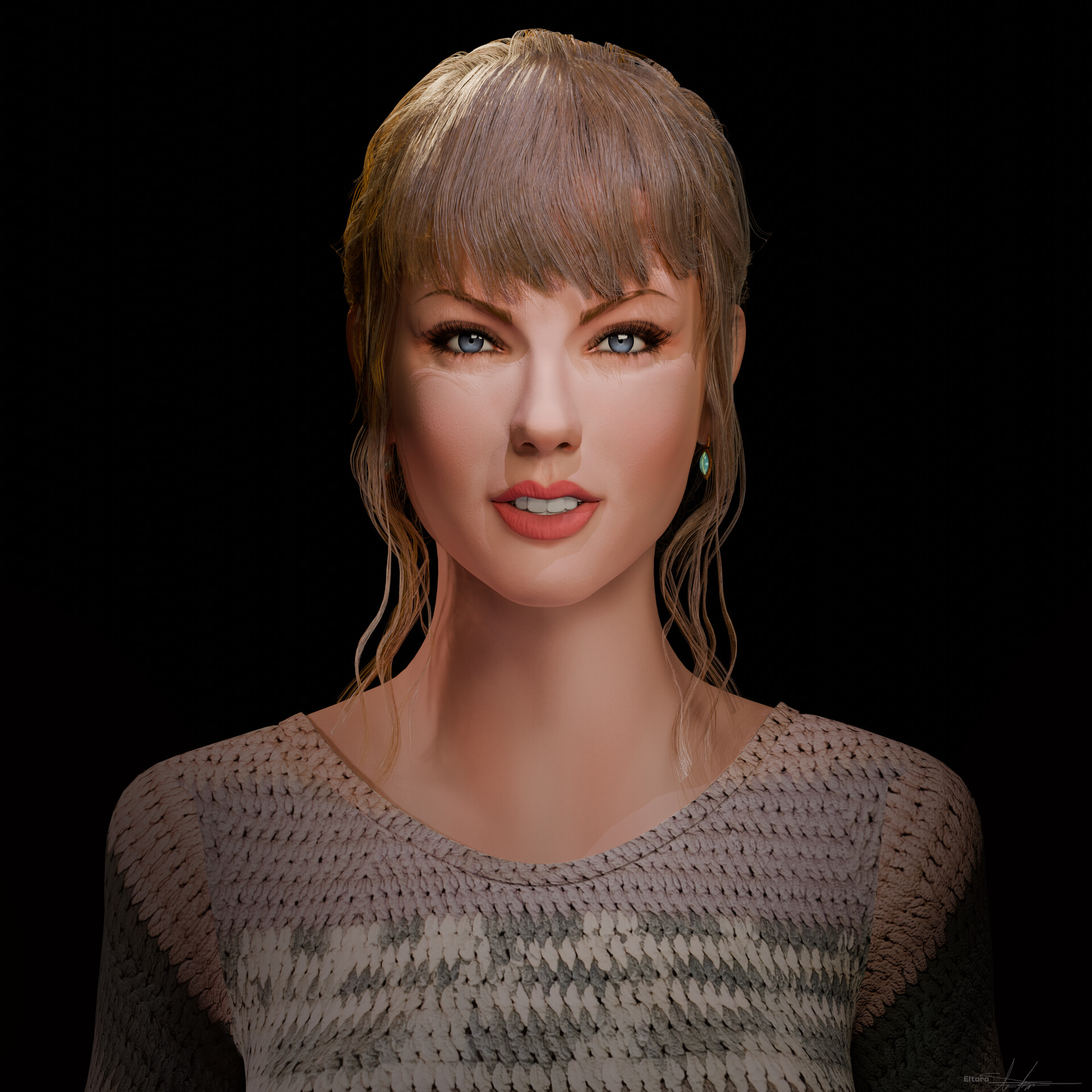 ArtStation - Taylor Swift l Blender 3D