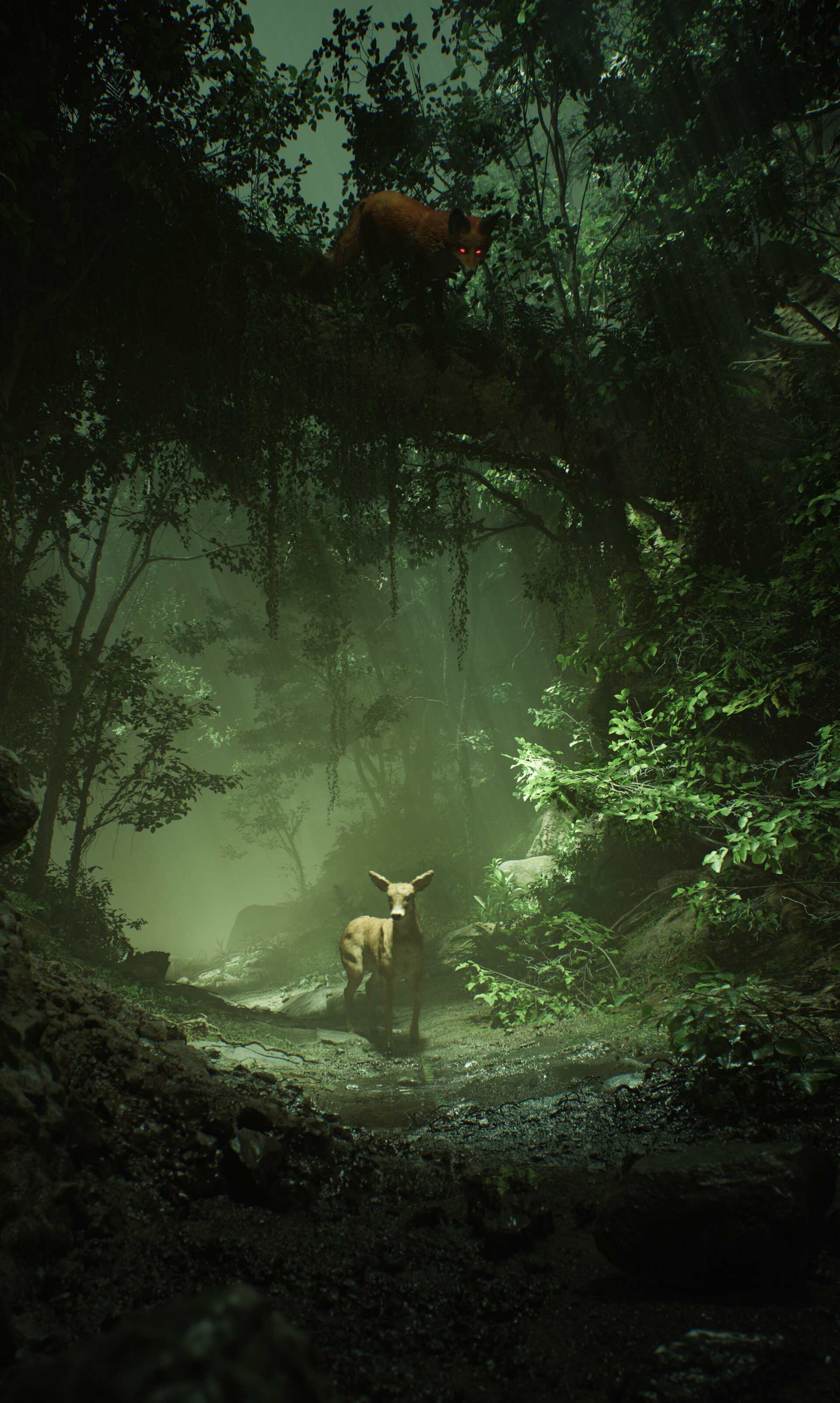 ArtStation - Pwnisher's Weekly Challenge - "Hunt"