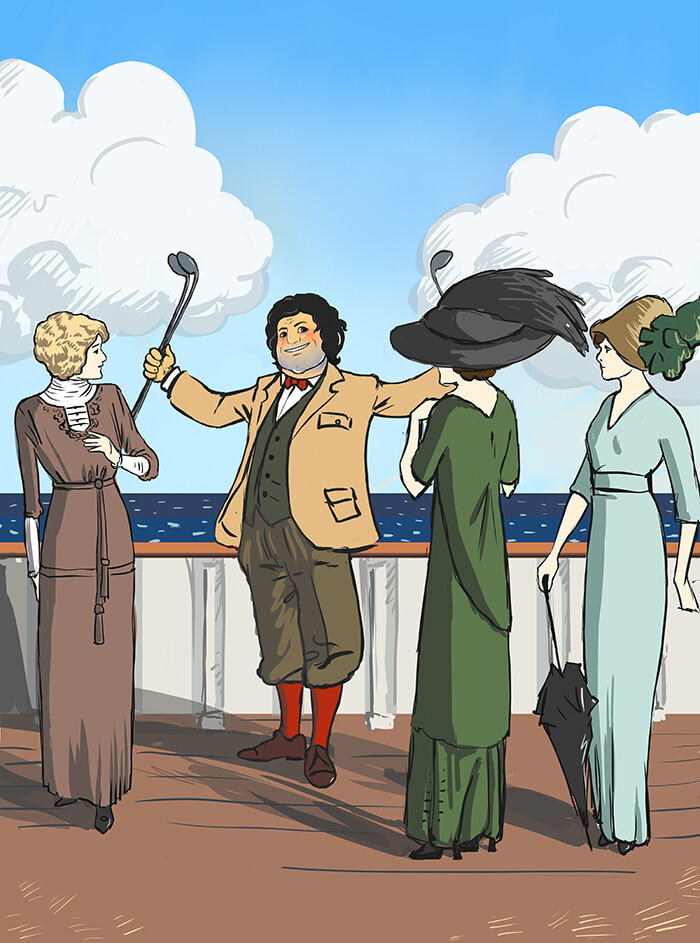 ArtStation - Mr. Know-All, W. Somerset Maugham