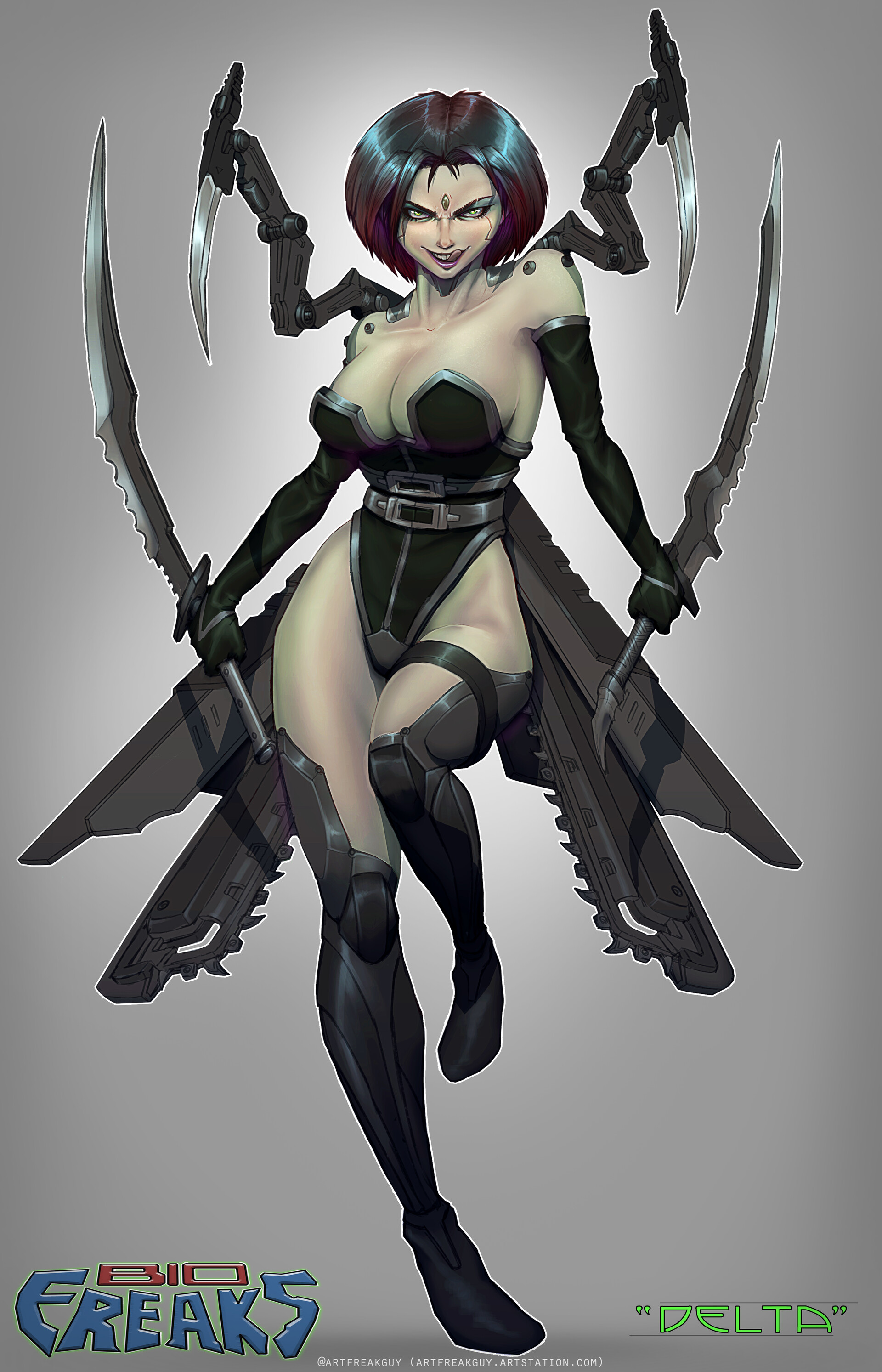 ArtStation - Delta - Bio F.R.E.A.K.S.