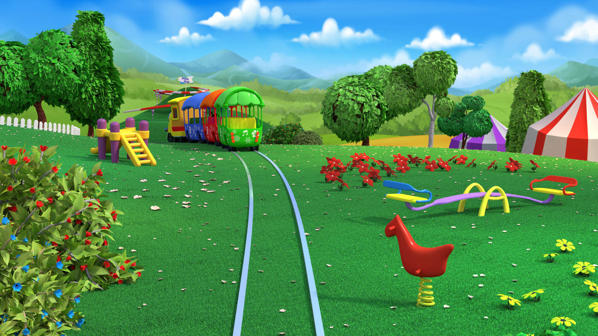 ArtStation - Hey Spiky - Train Song