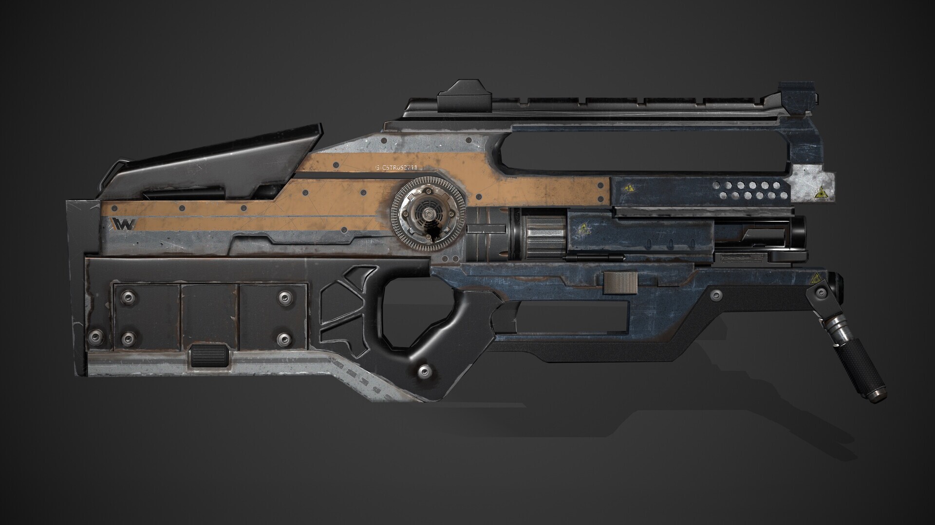 ArtStation - L-STAR Machine Gun