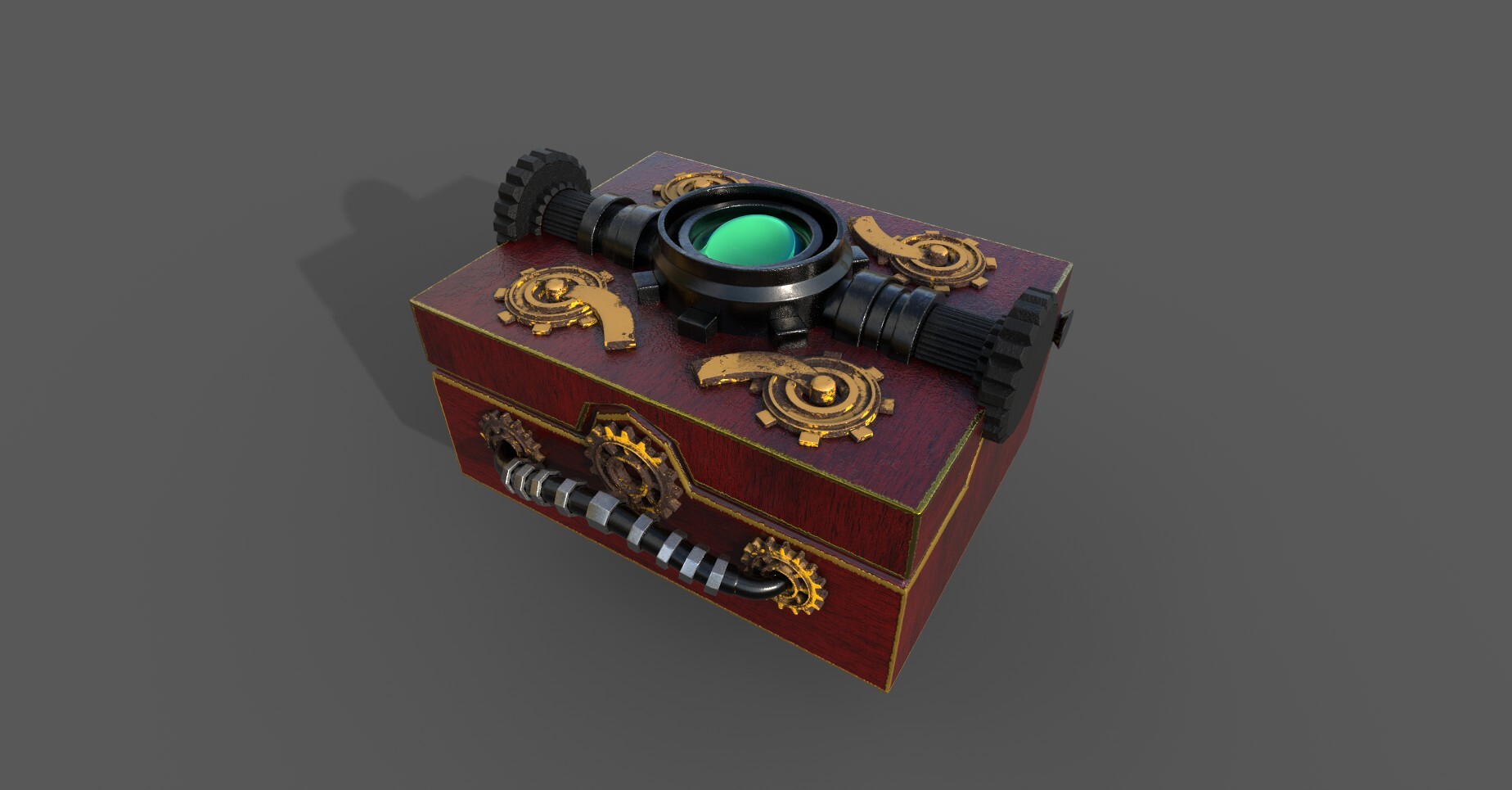 ArtStation - Steampunk Chest