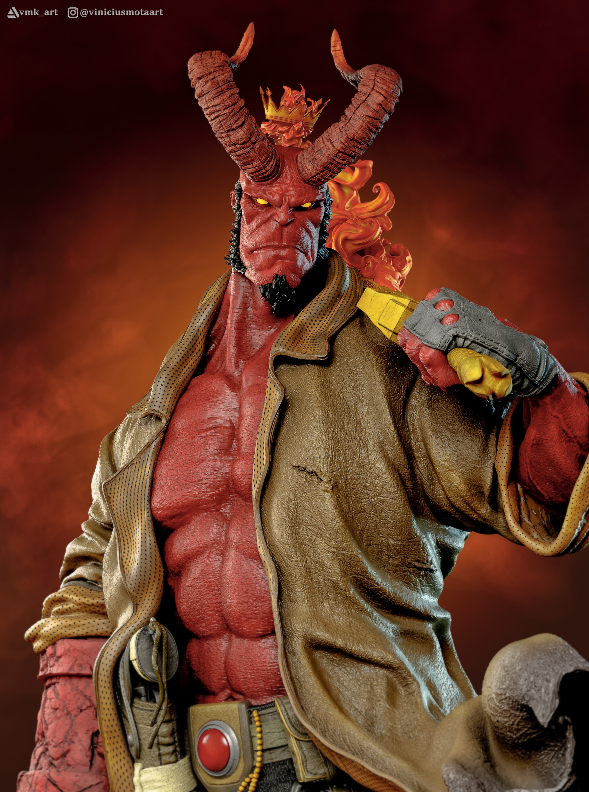 ArtStation - Hellboy - Fan Art
