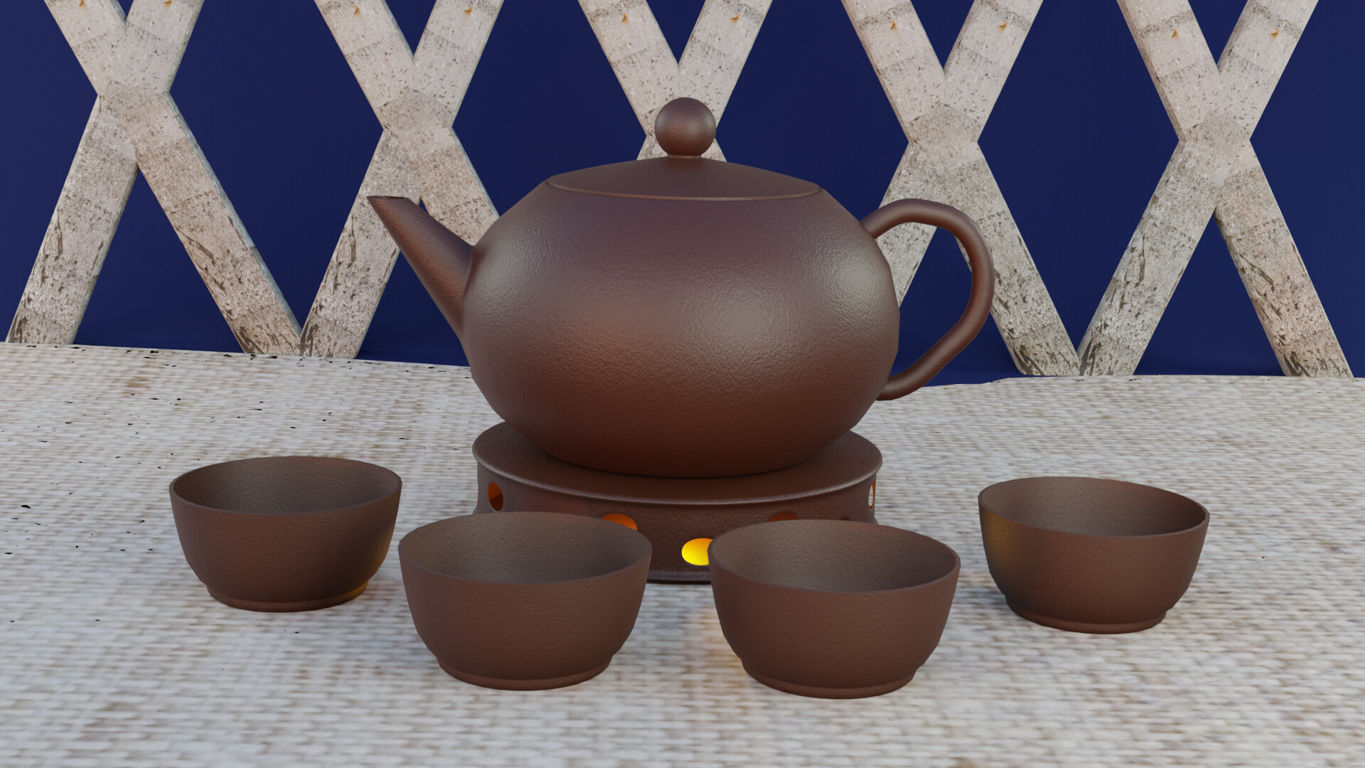 ArtStation - Tea-set
