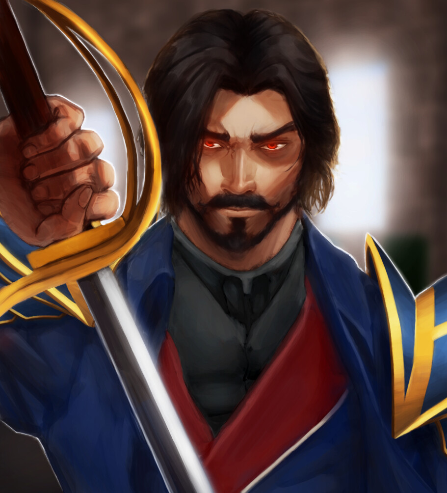 ArtStation - Commodore Kai, The Red Sabre