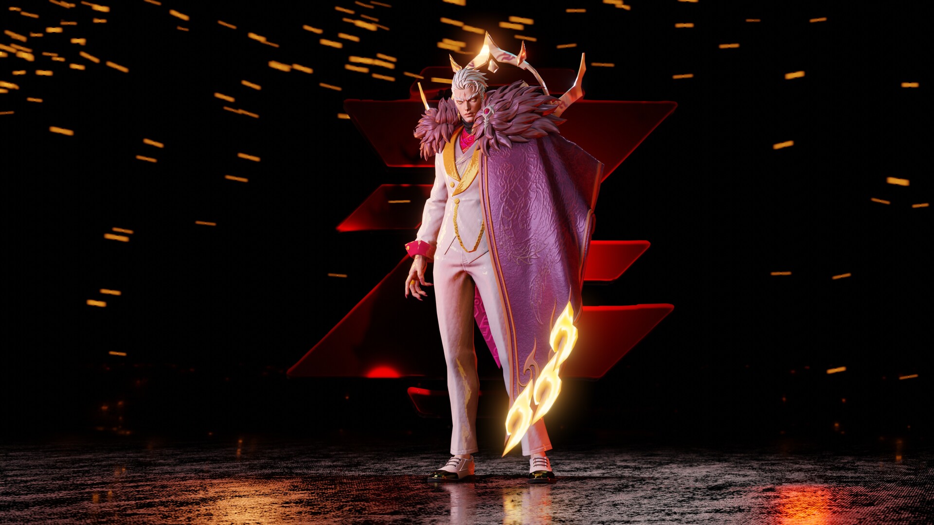 ArtStation - Yu Zhong Exorcist 3D Artwork / 4K Render