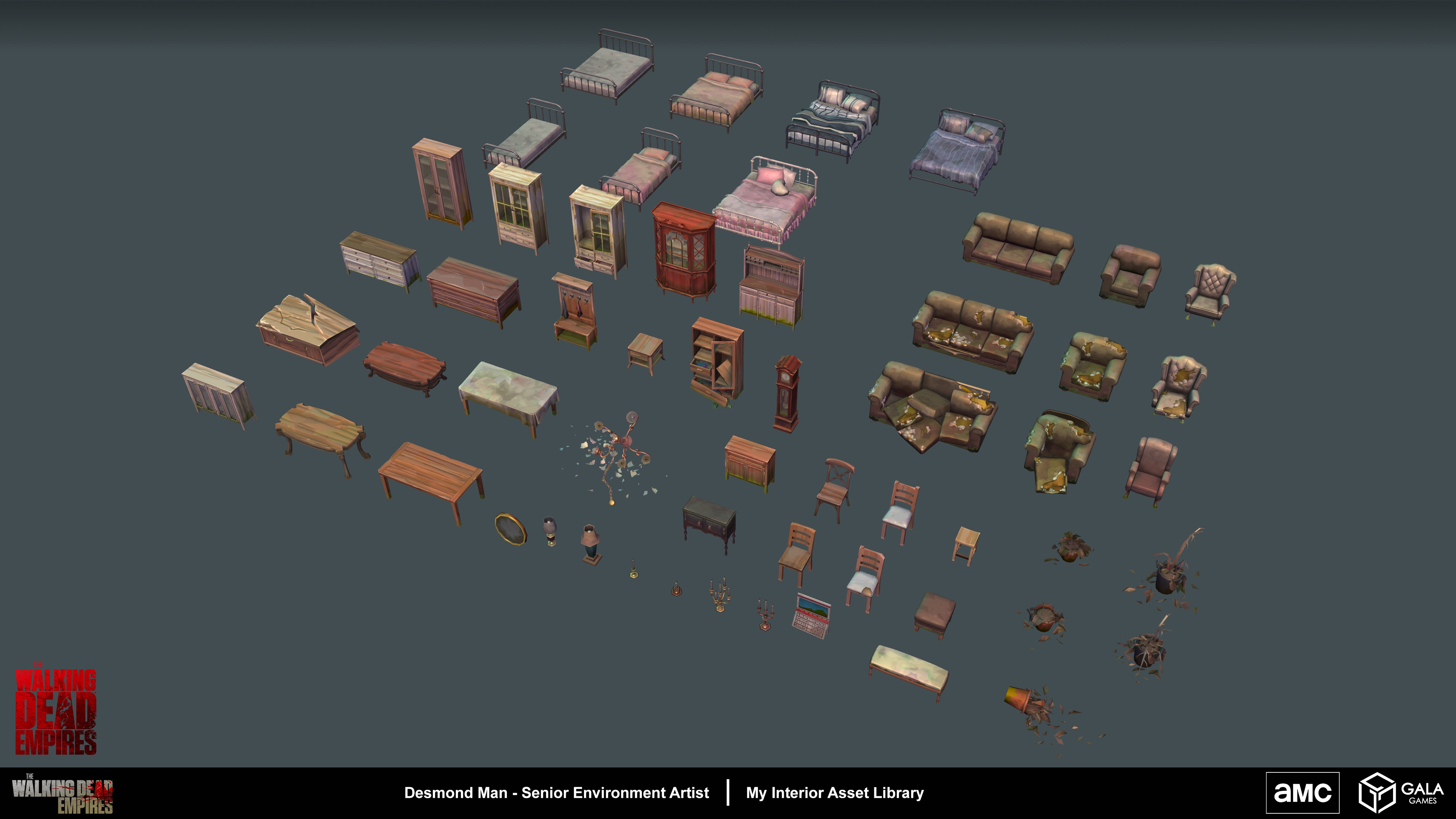 Desmond Man - The Walking Dead Empires (AMC & Gala Games)