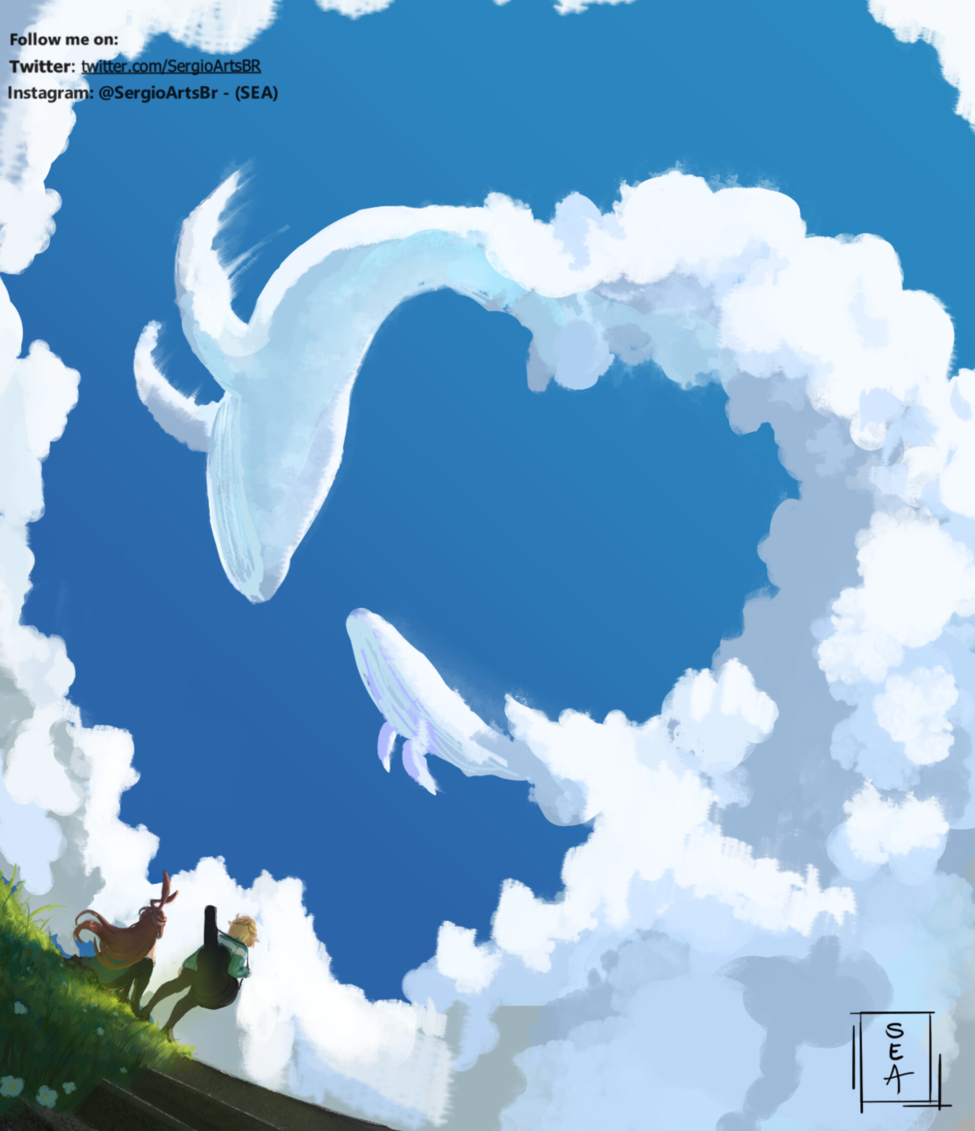 ArtStation - Clouds study