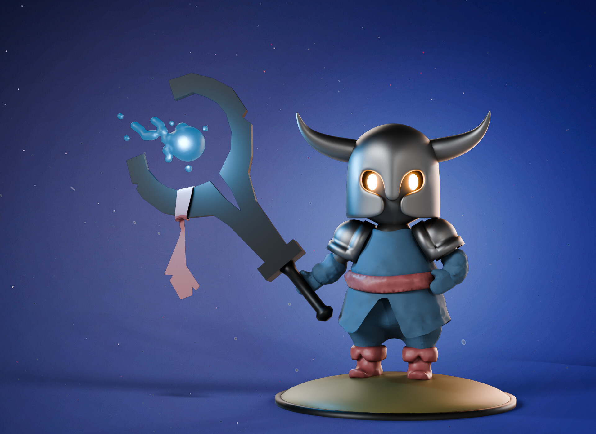 ArtStation - Wizard-Knight Warrior