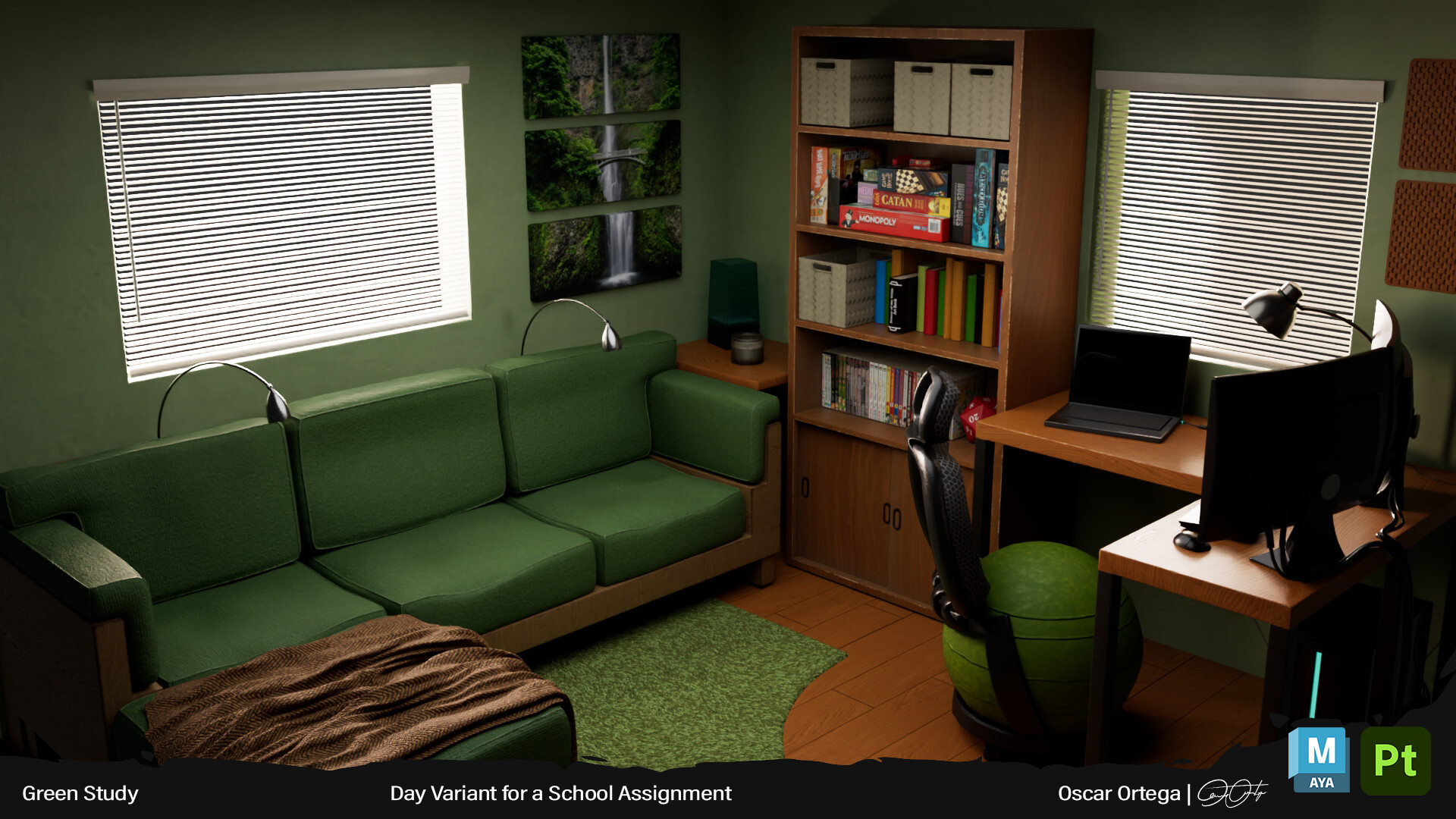 ArtStation - Green Room