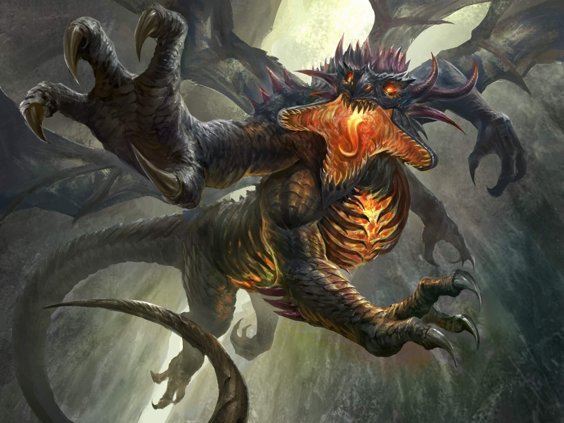 demonic dragon names