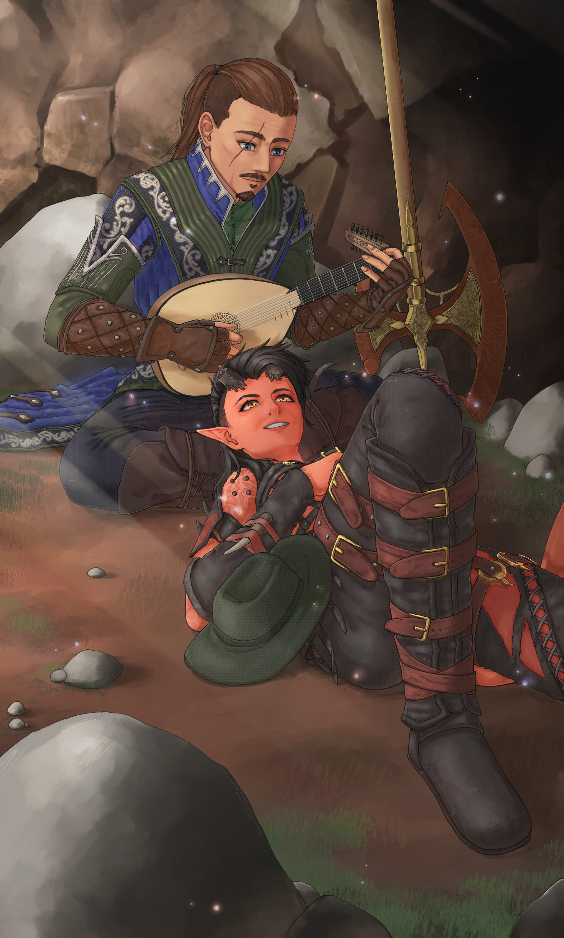 ArtStation - Baldur's Gate 3 fan art work