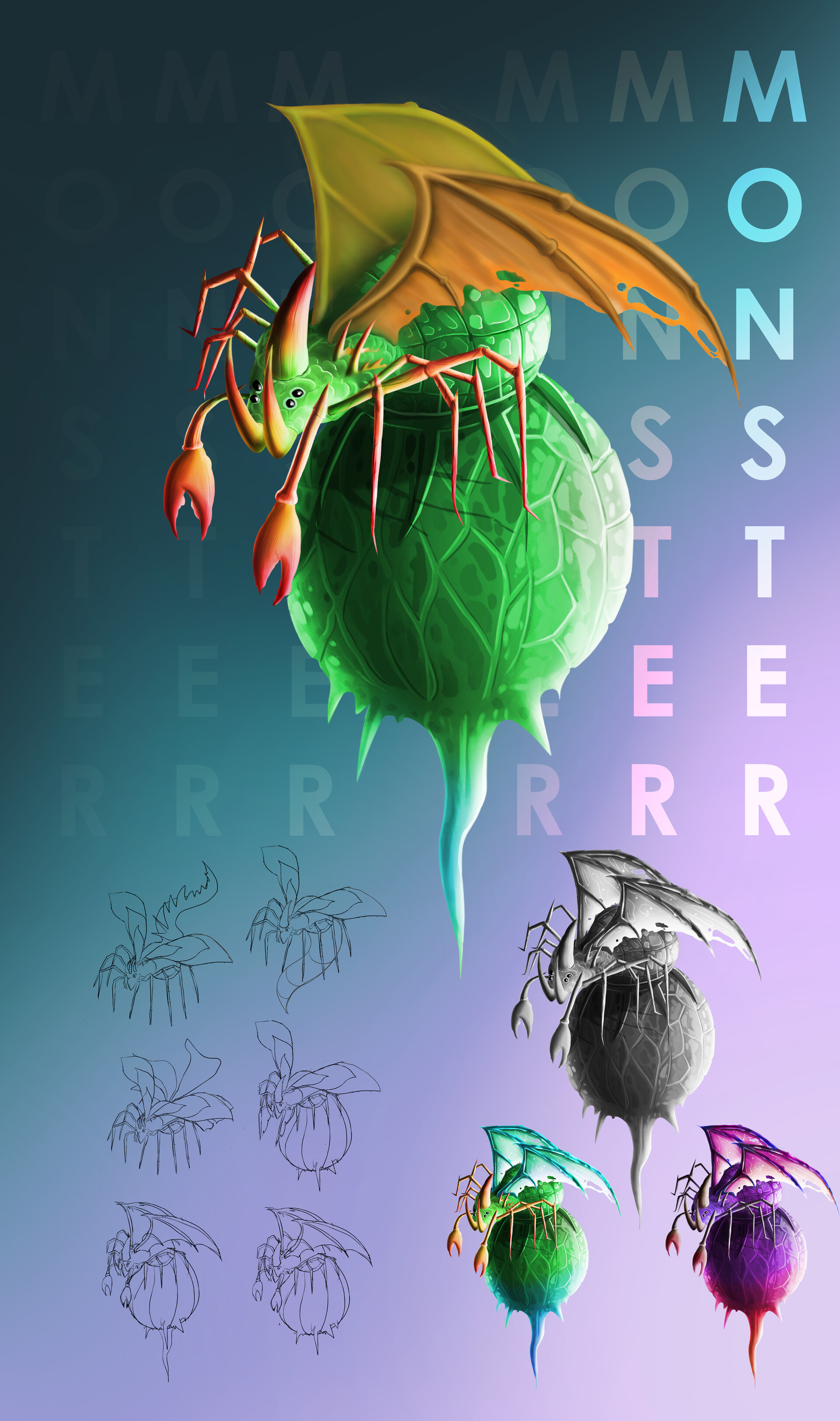 ArtStation - Hybrid Monster