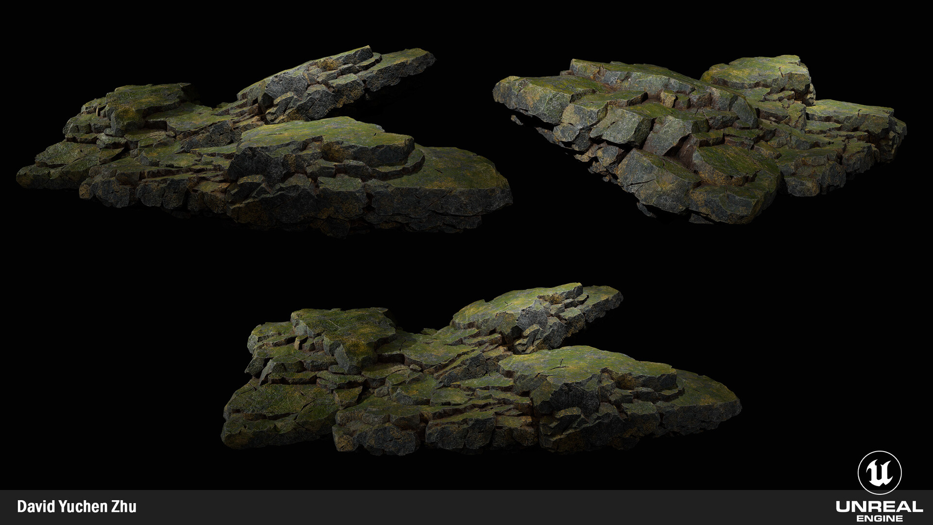 Yuchen Zhu - Layered Rock Creation