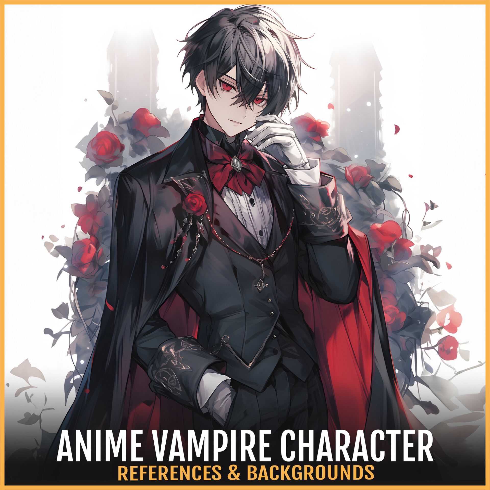 Artificial Dimension - 303 Anime Vampire Character [male]