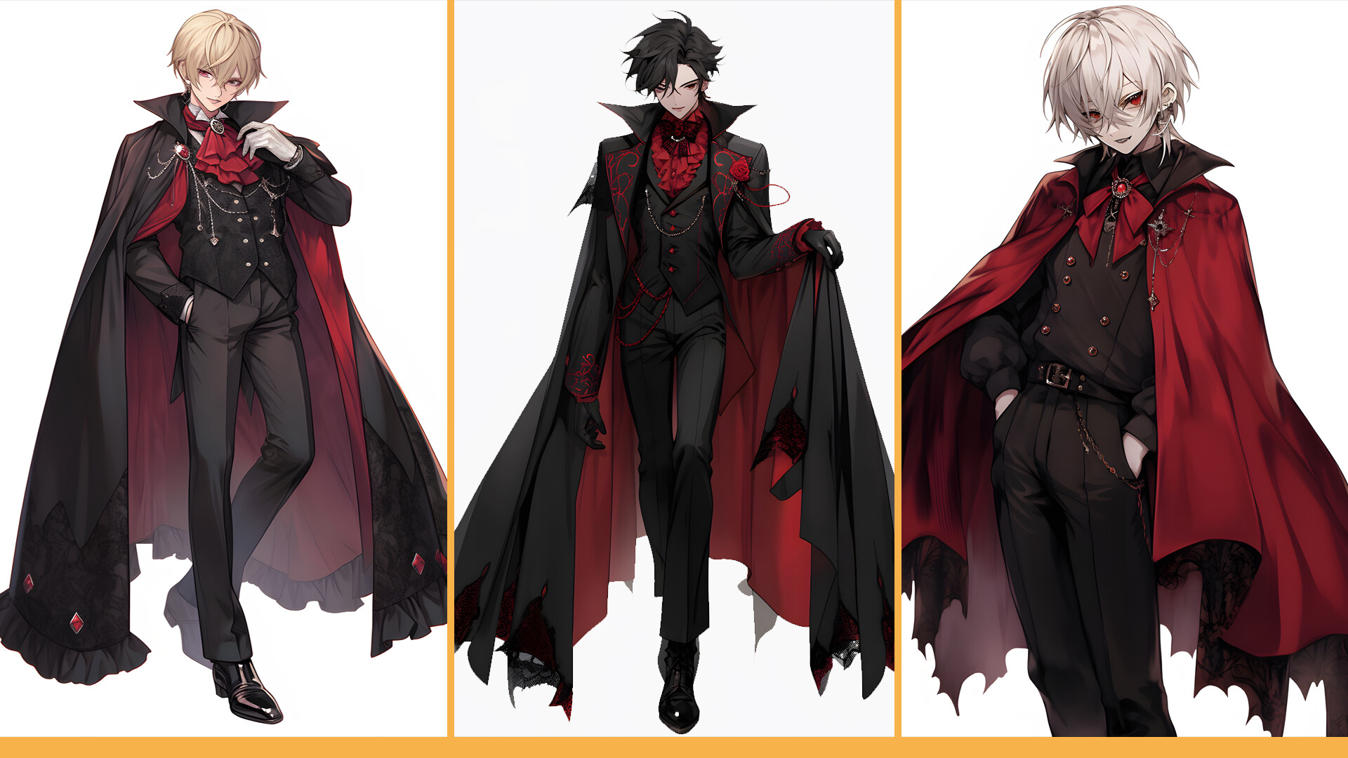 Artificial Dimension - 303 Anime Vampire Character [male]