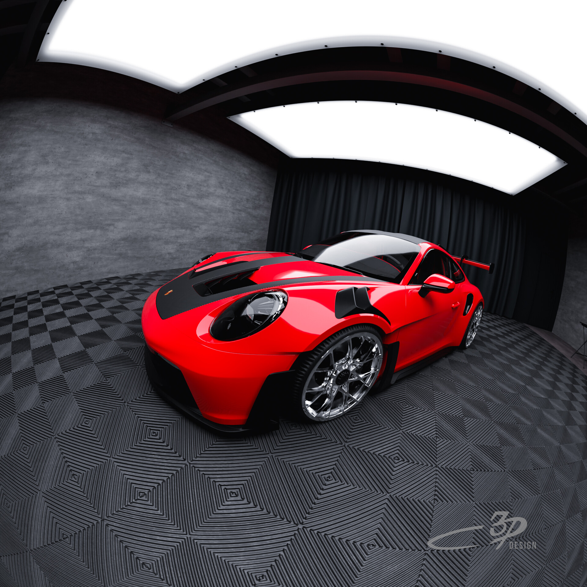 ArtStation - Porsche 911 GT3 RS // Blender