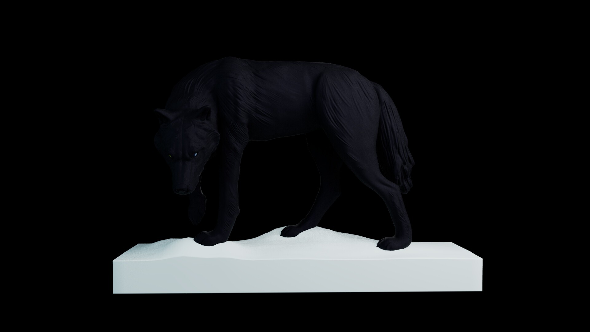 ArtStation - Black Wolf