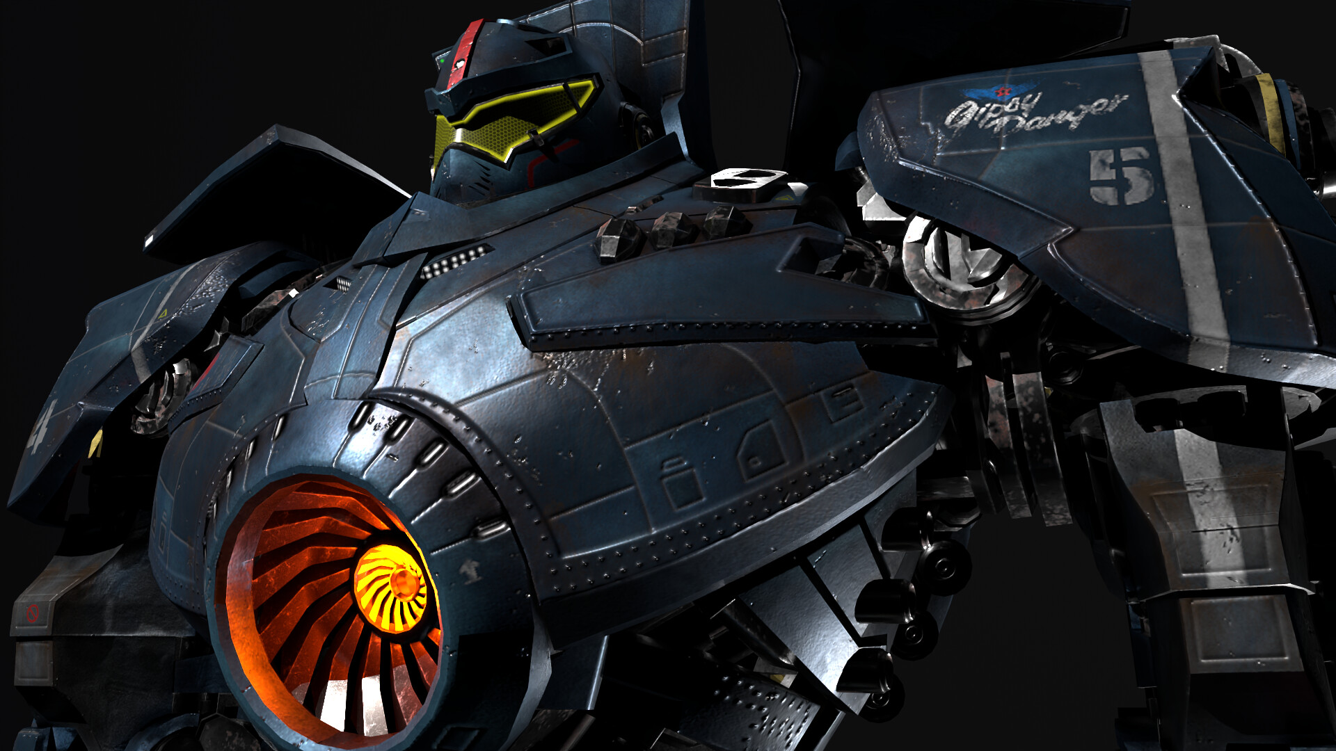 ArtStation - Gipsy danger for Atta_estudios