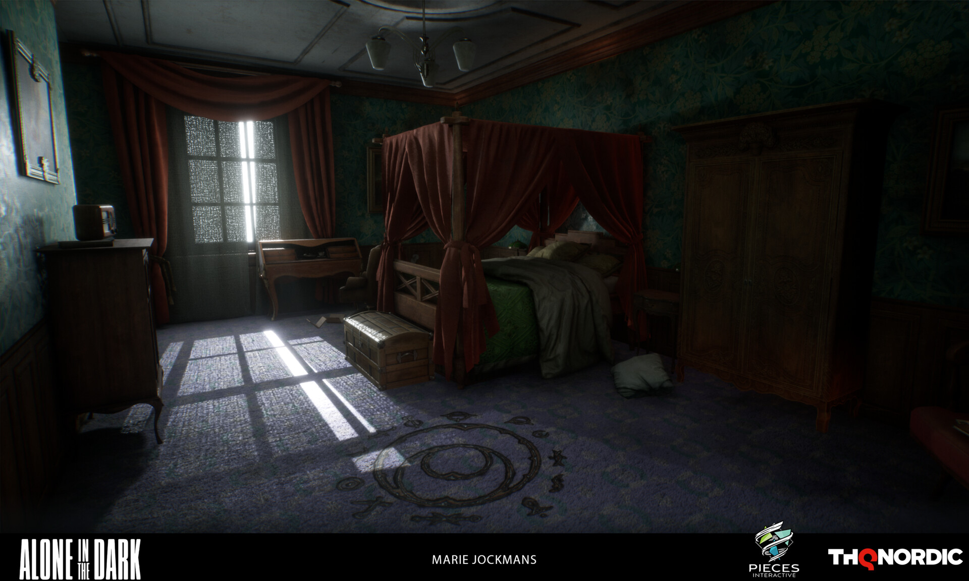 Marie Jockmans - Alone in the dark - Anomaly rooms lighting