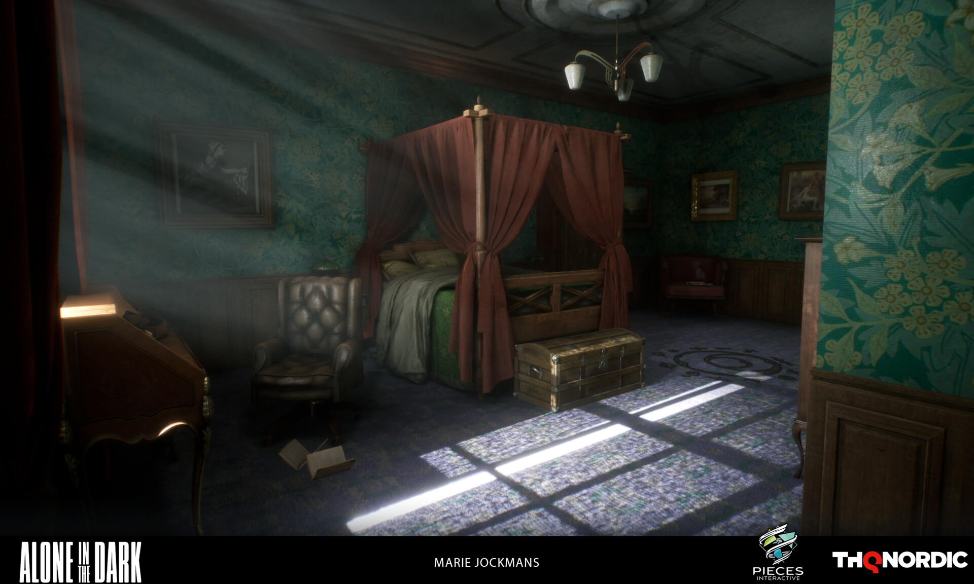 Marie Jockmans - Alone in the dark - Anomaly rooms lighting