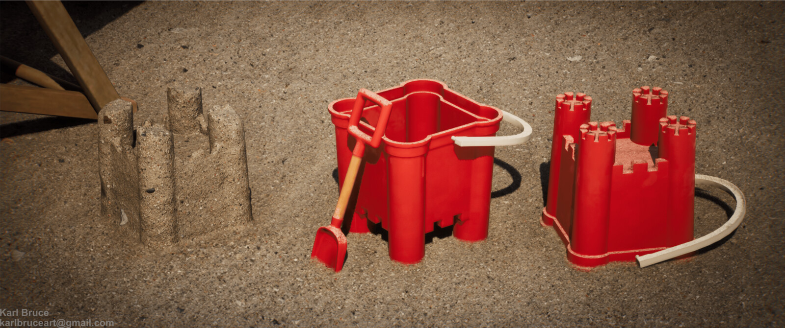 Karl Bruce - Beach Day Props