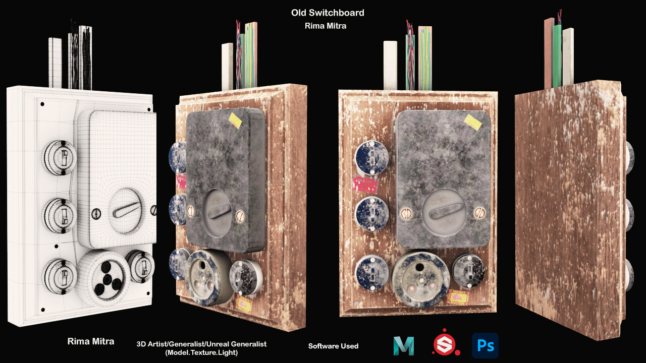 ArtStation - Switchboard Prop