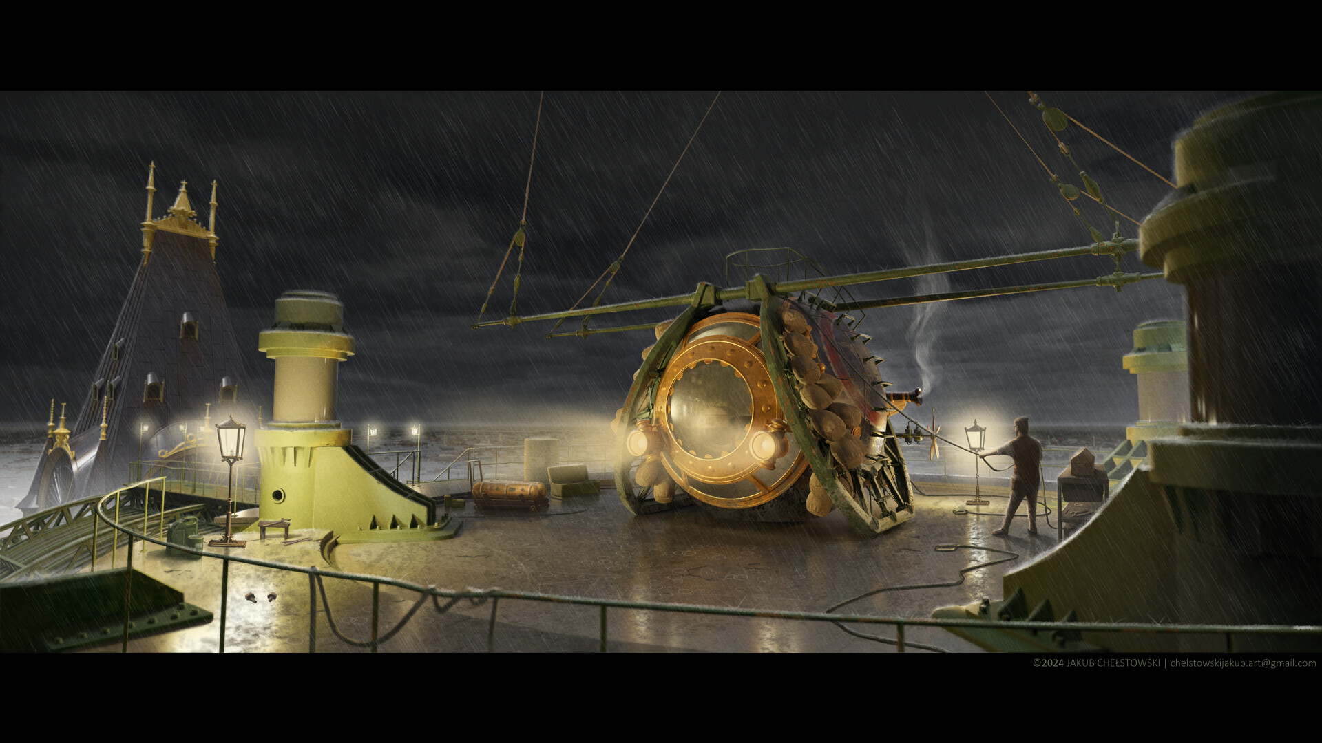 ArtStation - Victorian Flying Machine