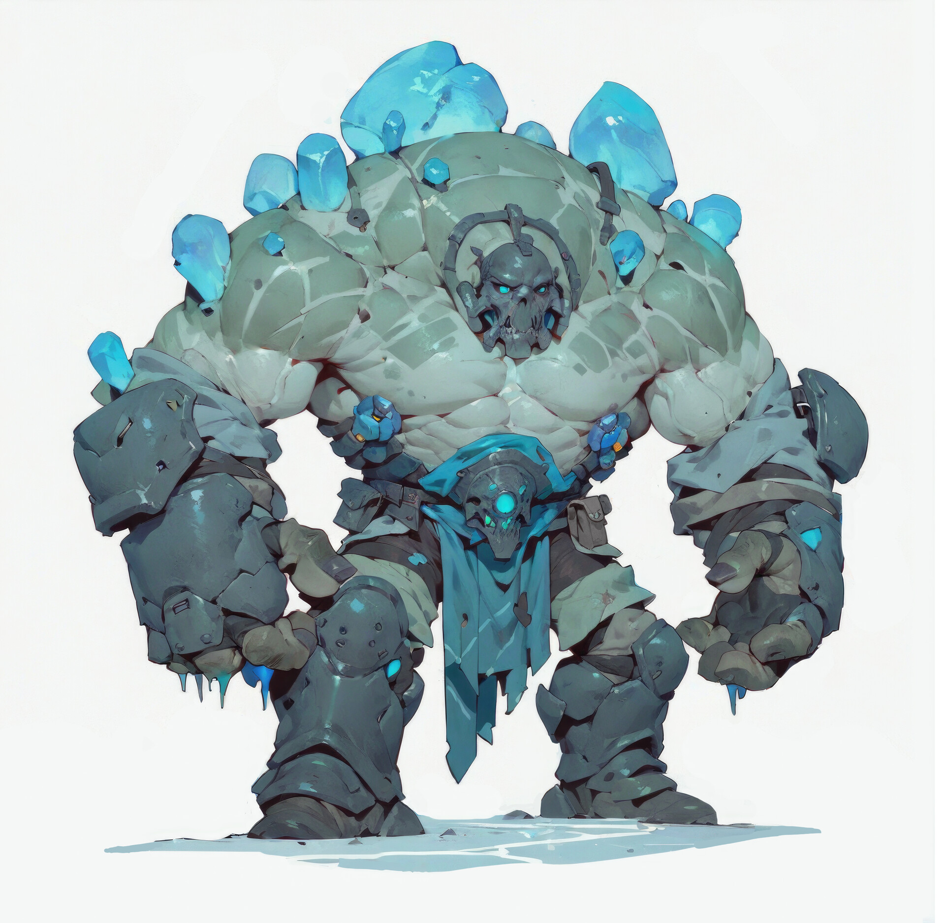 ArtStation - Ice golem
