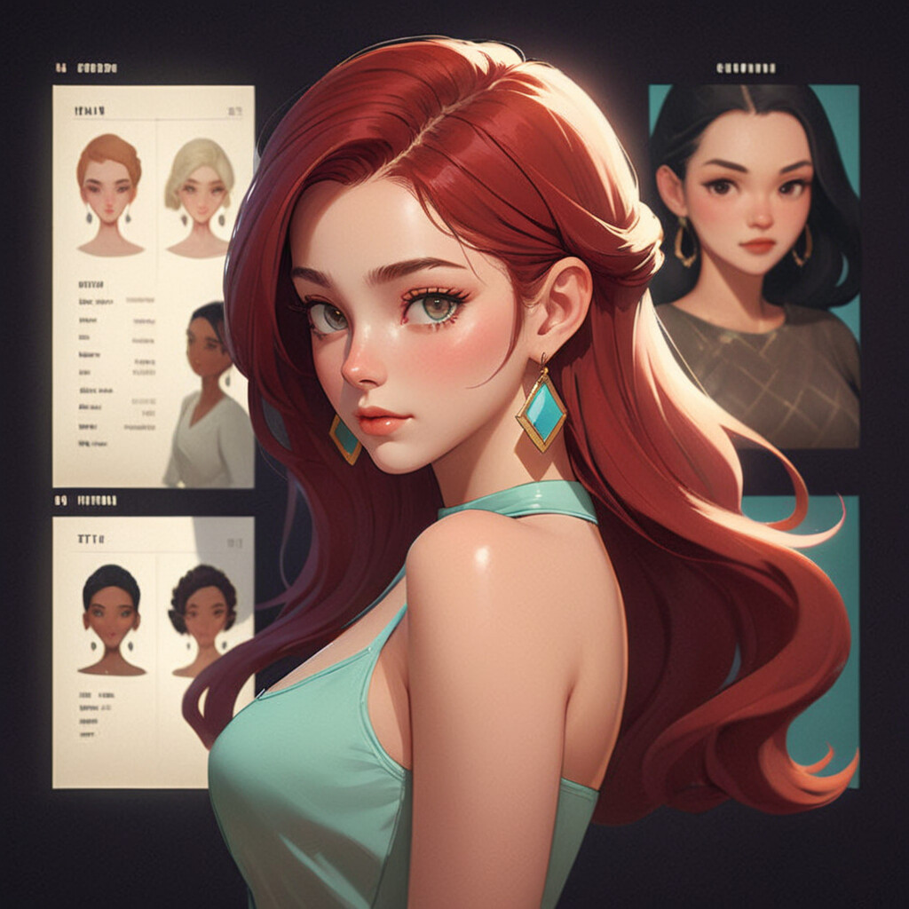 ArtStation - Character sheet