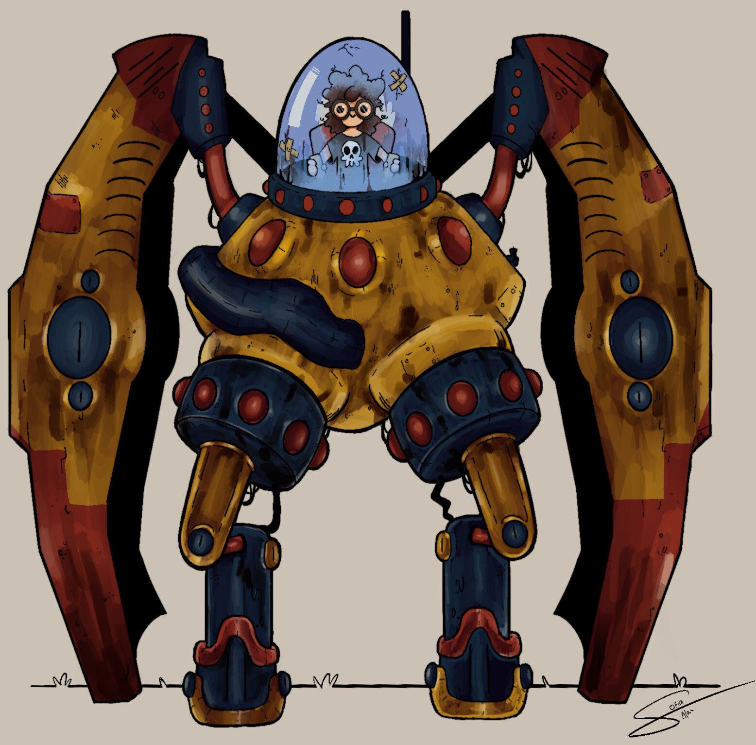 Artstation Me In A Giant Frickin Robot
