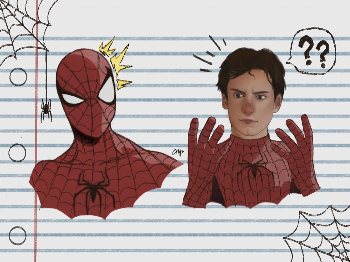ArtStation - spiderman doodles