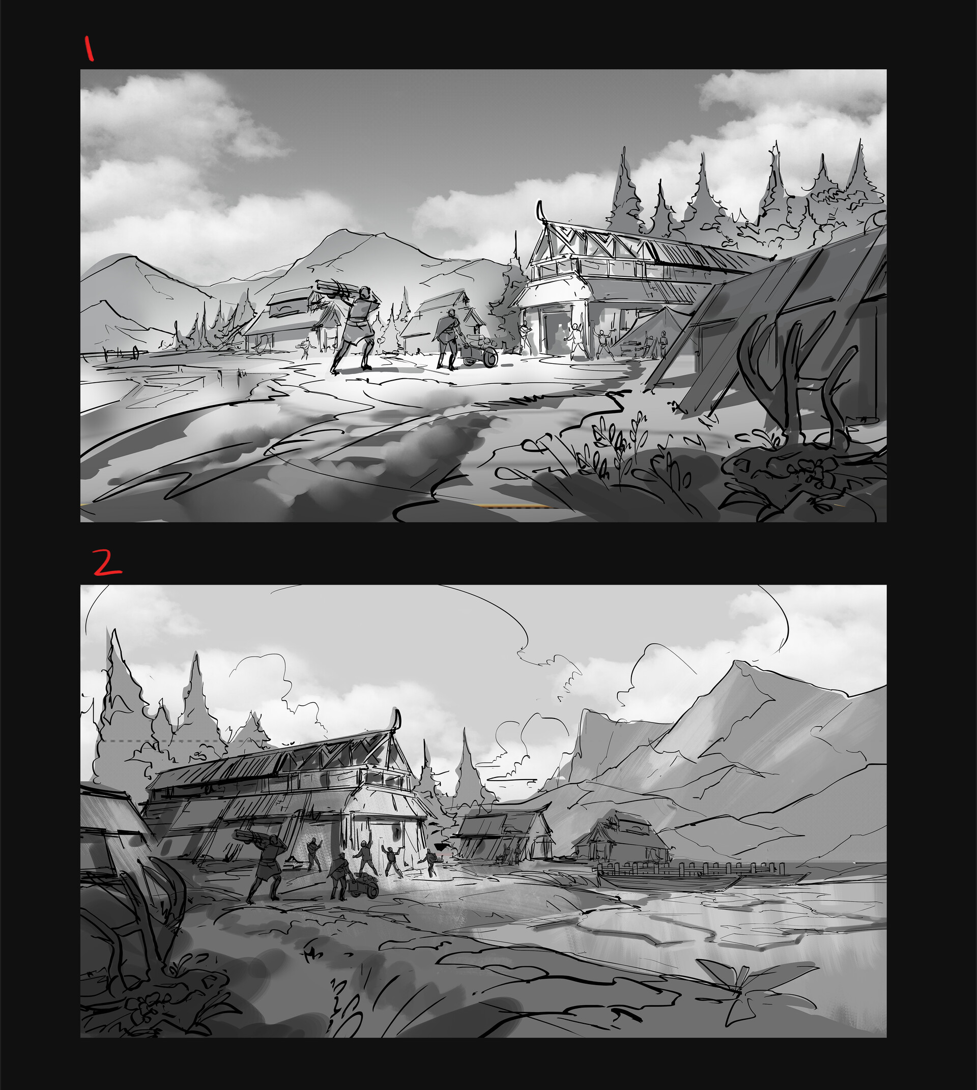 Erel Maatita - Grim Hollow - Valikan Clans Cinematic