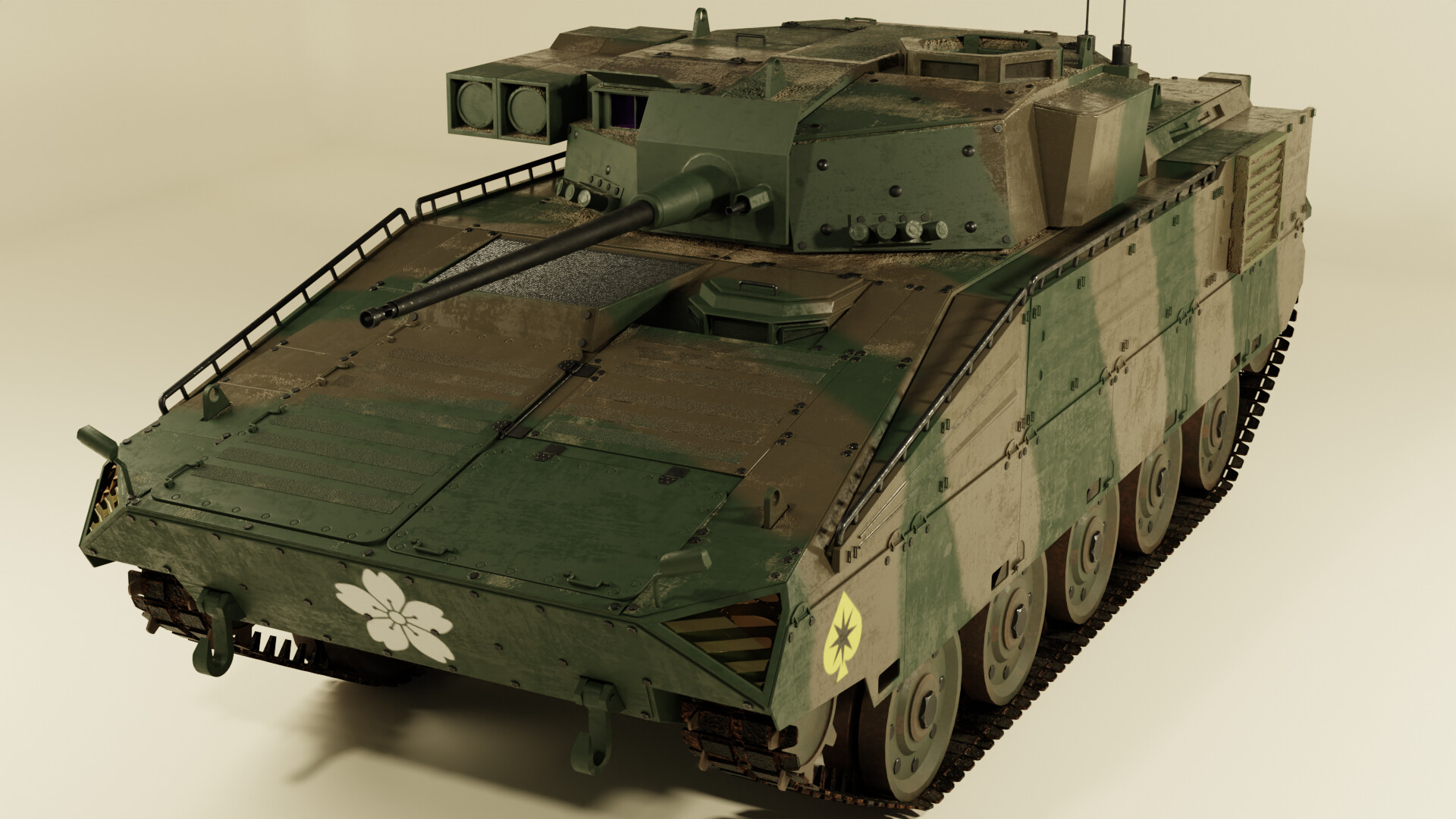 ArtStation - VCI-95 Elrio IFV remaster