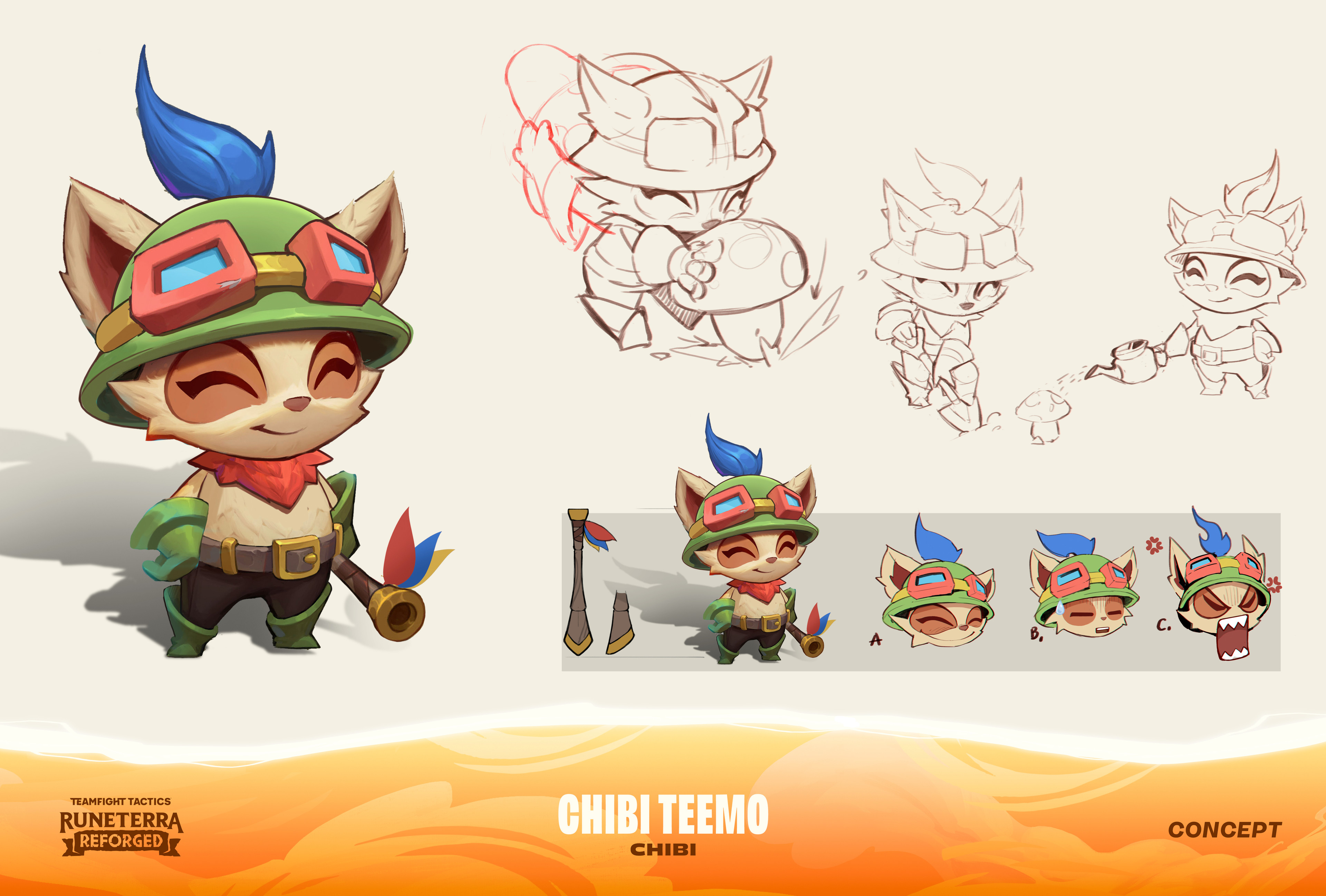 teemo chibi art