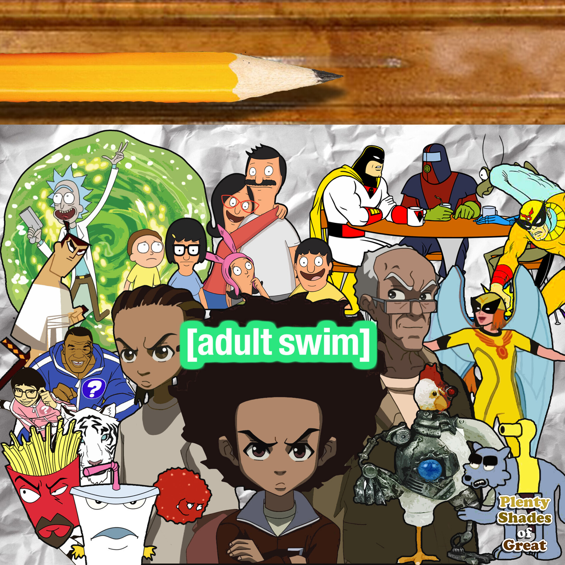 ArtStation - Adult Swim [Non-monetary fan art]