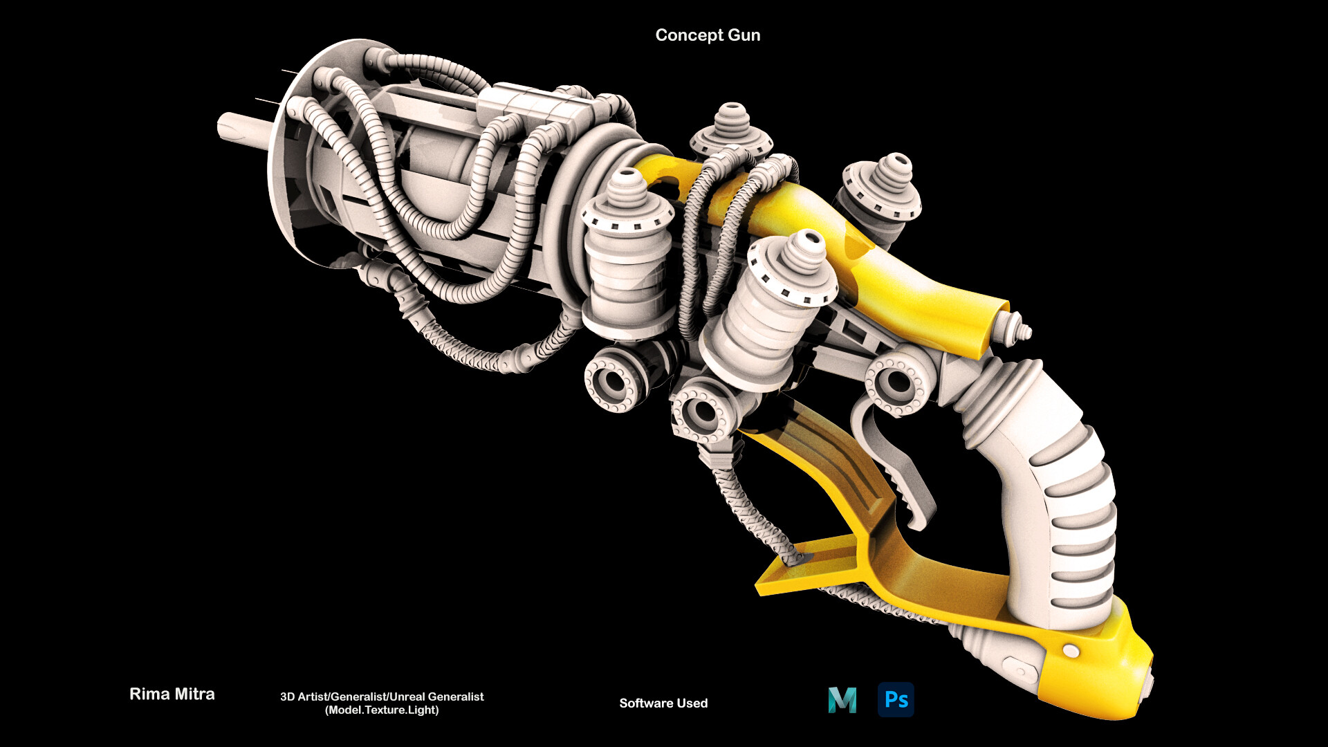 ArtStation - Concept Gun Prop