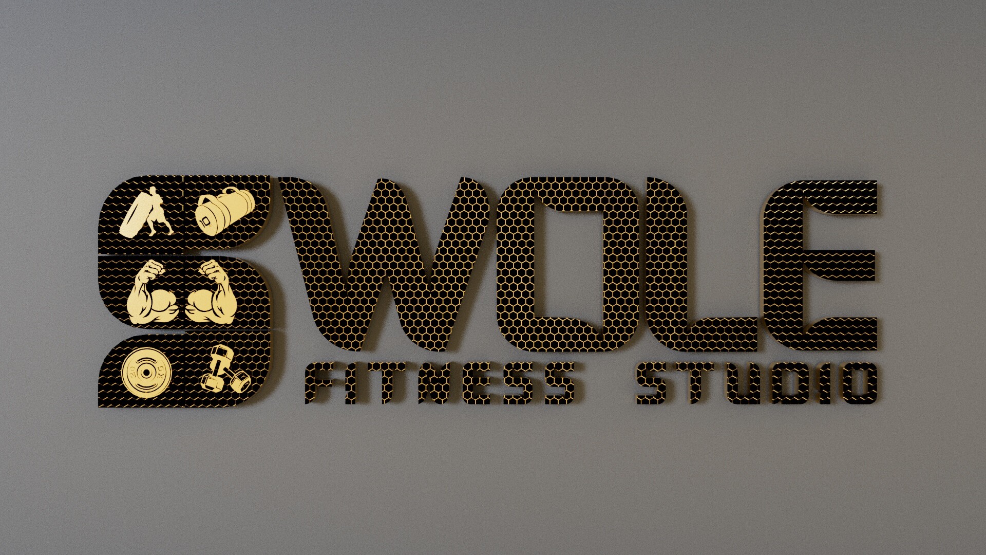 ArtStation - Swole Fitness Studio Logo