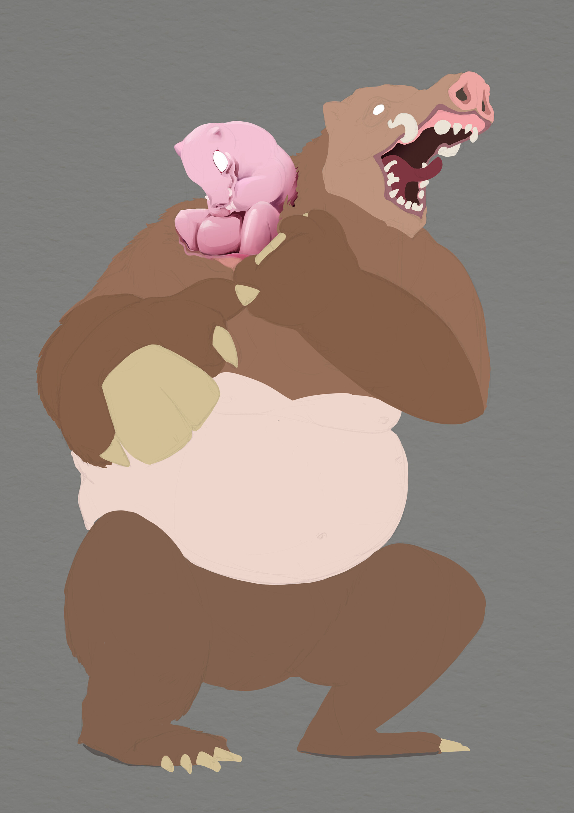 manbearpig drawing