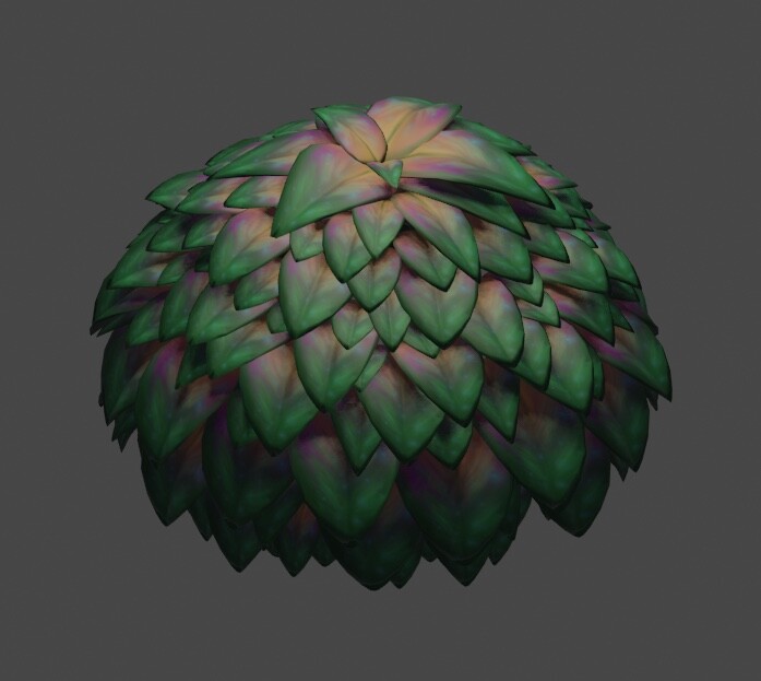 ArtStation - 3D Low-Poly Bush