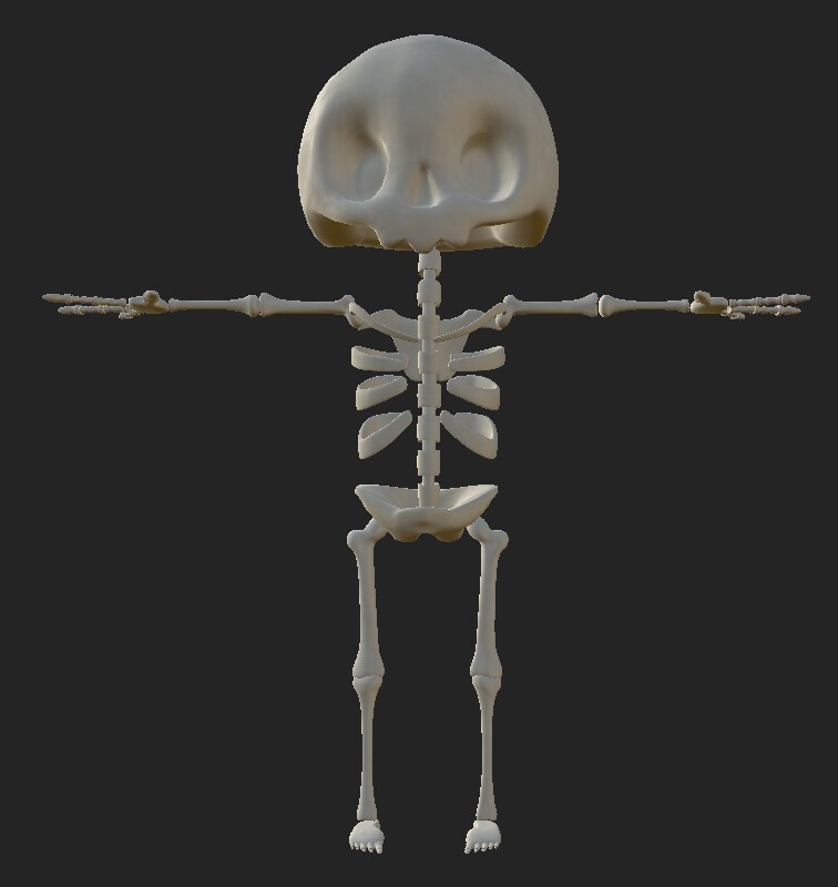 ArtStation - Toon Skeleton