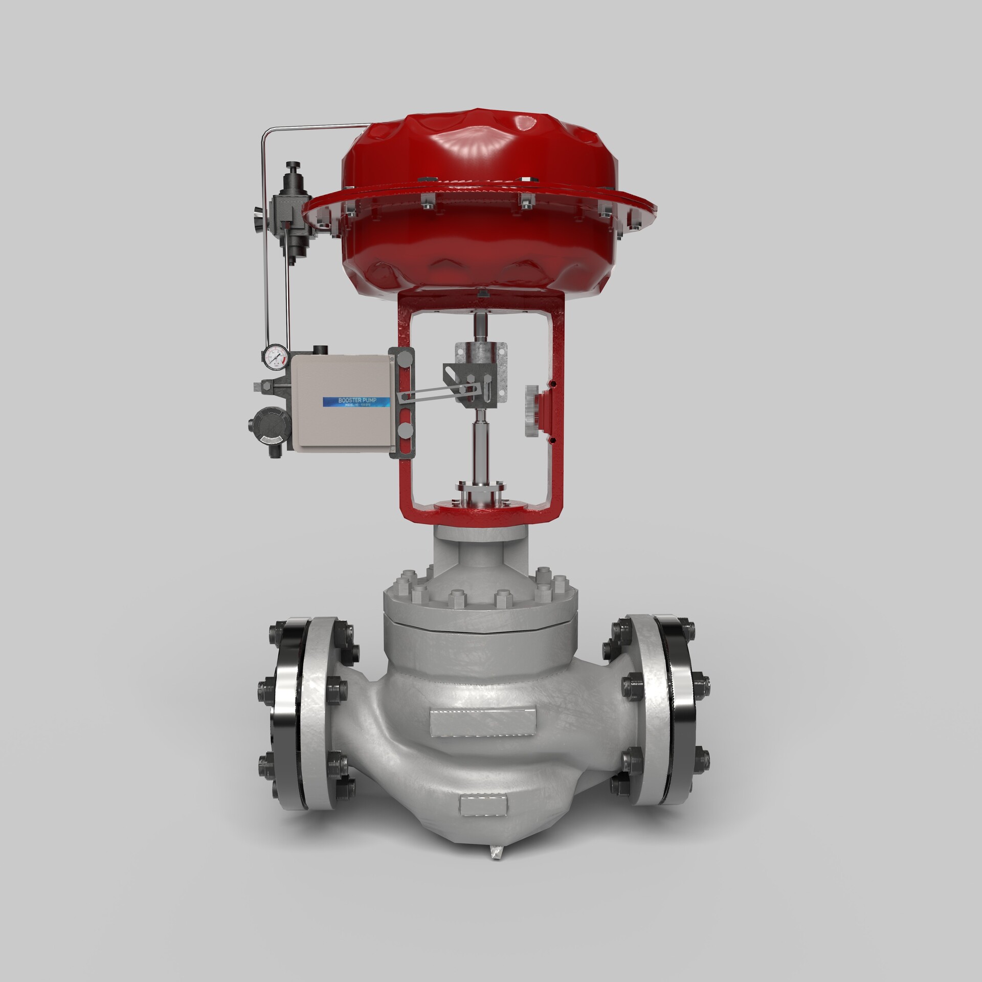 ArtStation - Machine - Linear Cage Control Valves