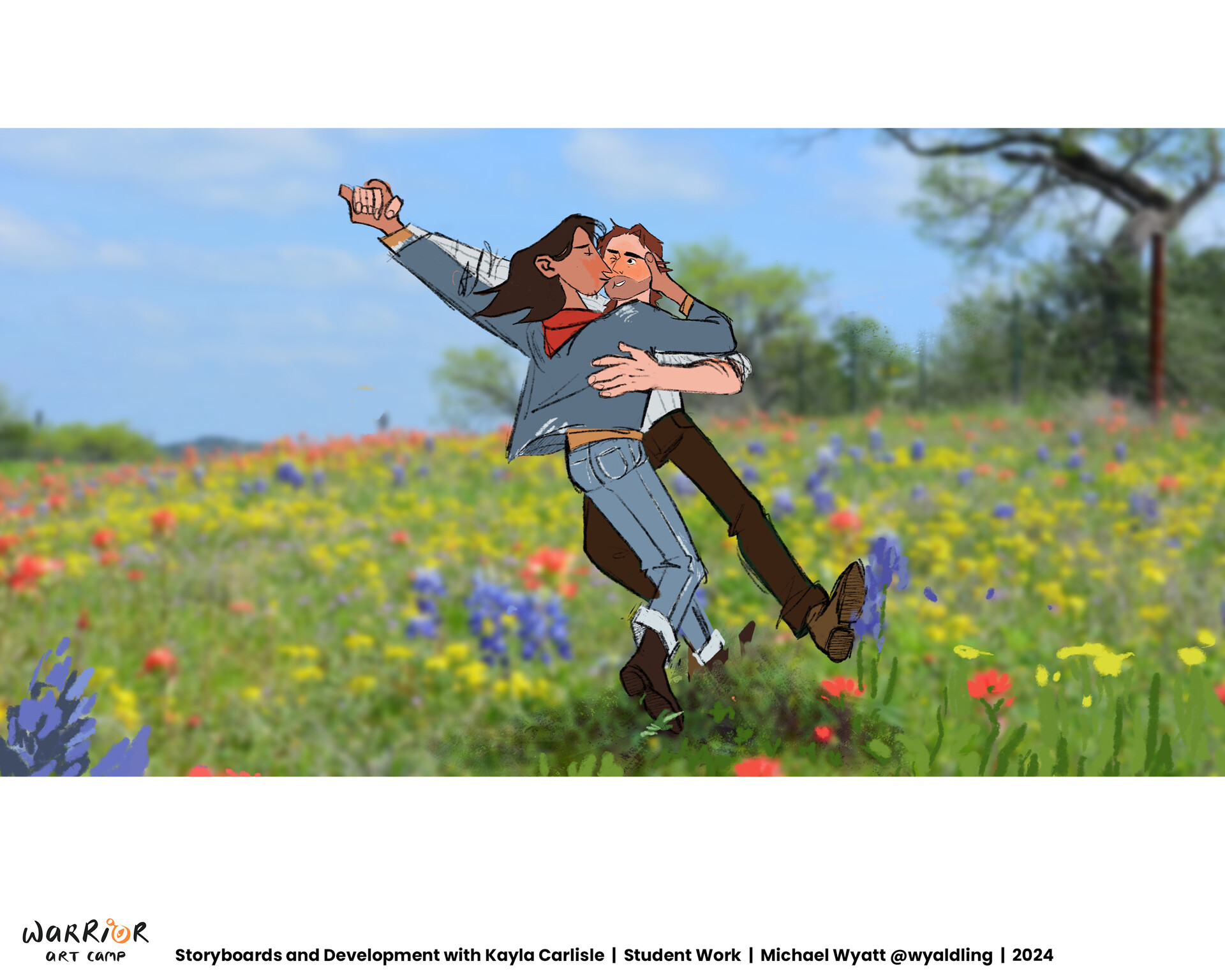 Warrior Art Camp - Michael Wyatt | Storyboards and Development with ...