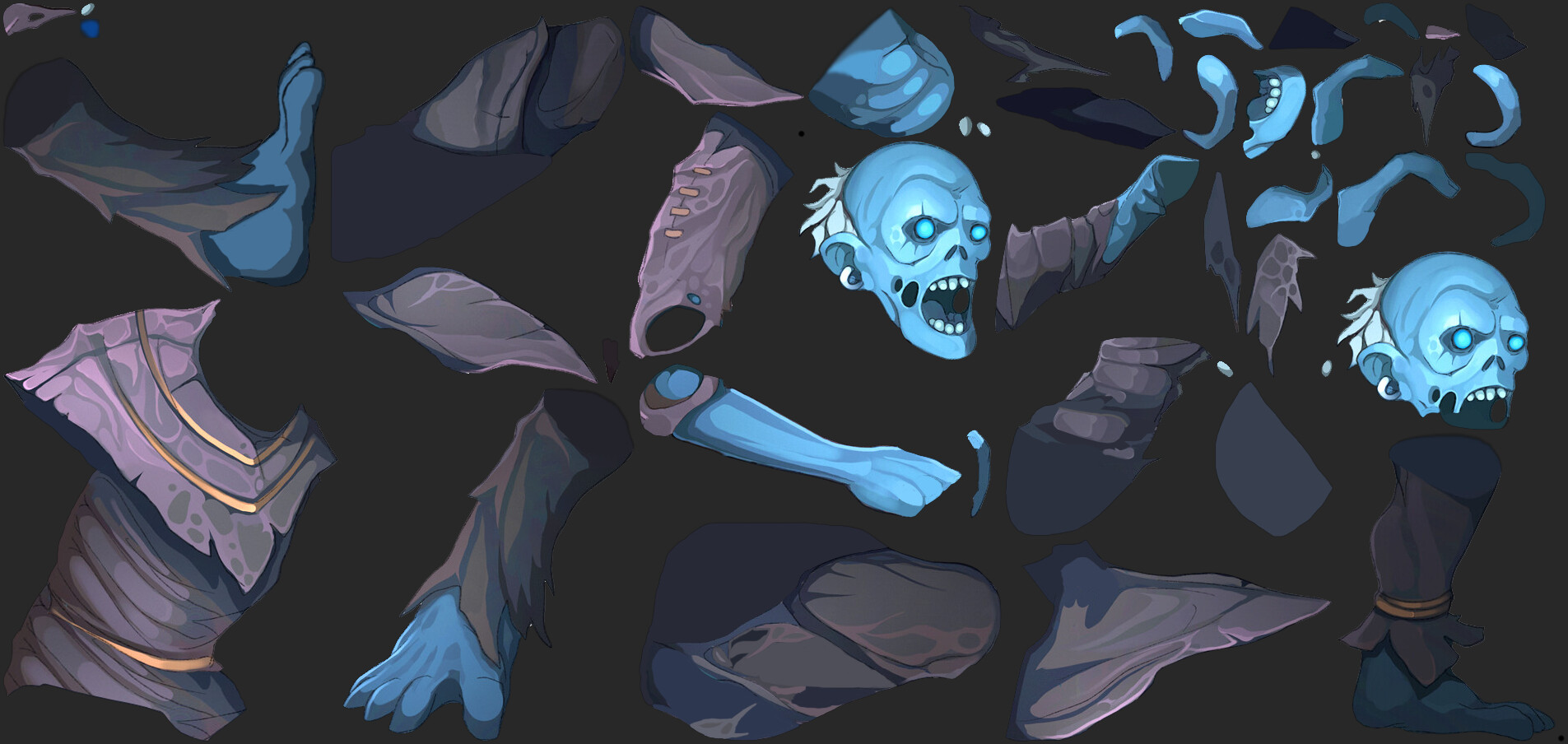 Can Mercan - Character animation in Spine 2D | Enslaved Zombie