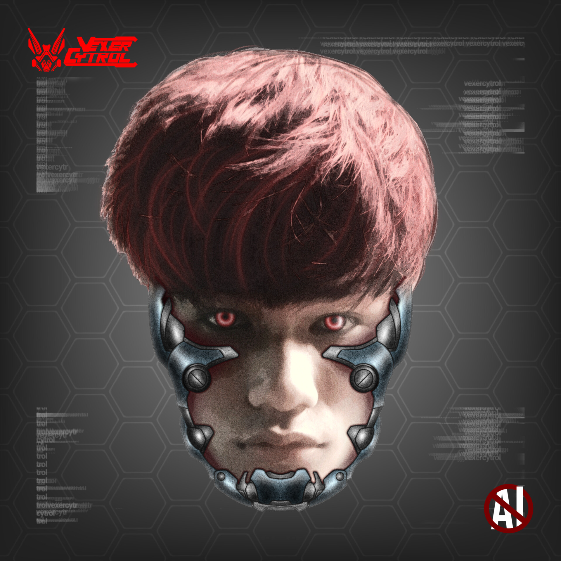 ArtStation - Cyborg Head CEBIAS-31