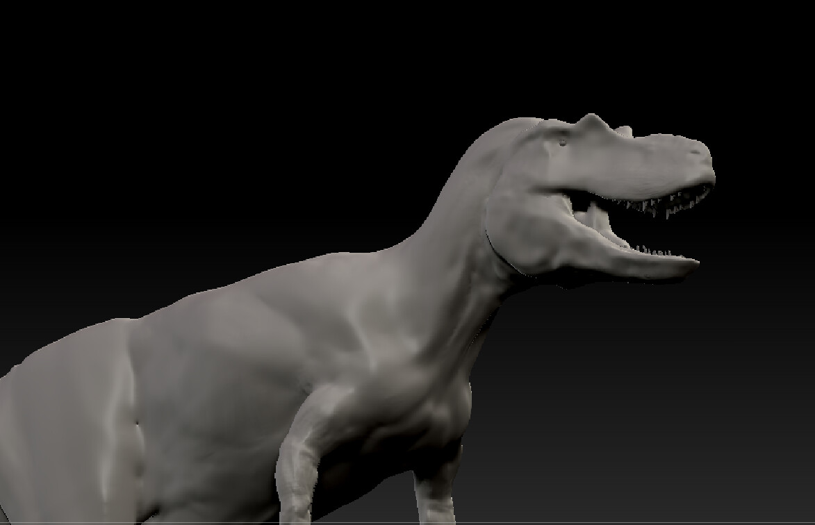 ArtStation - Dryptosaurus aquilunguis Reconstruction