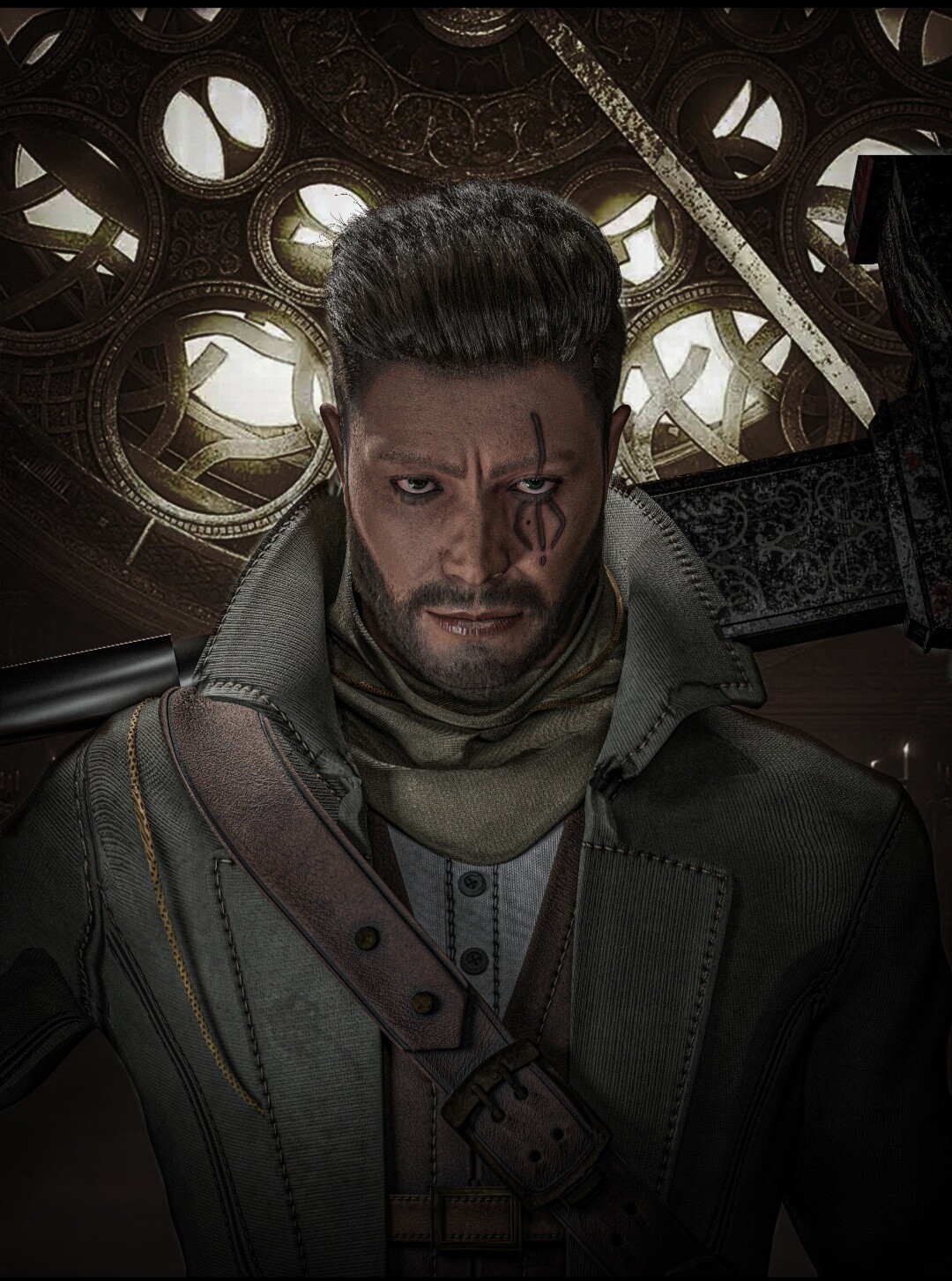 ArtStation - Old Hunter - Game Character